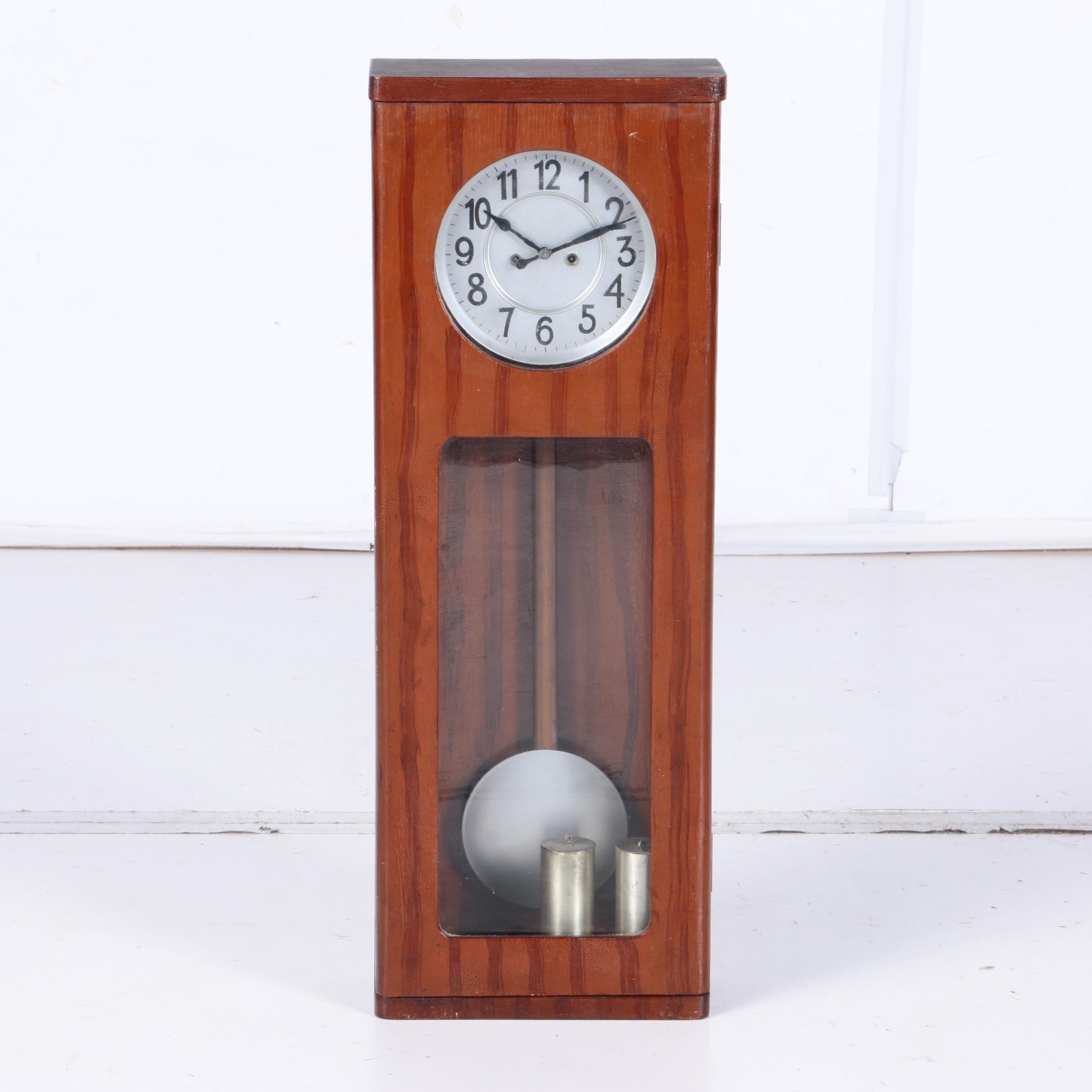 Zebra Wood Wall Clock | EBTH
