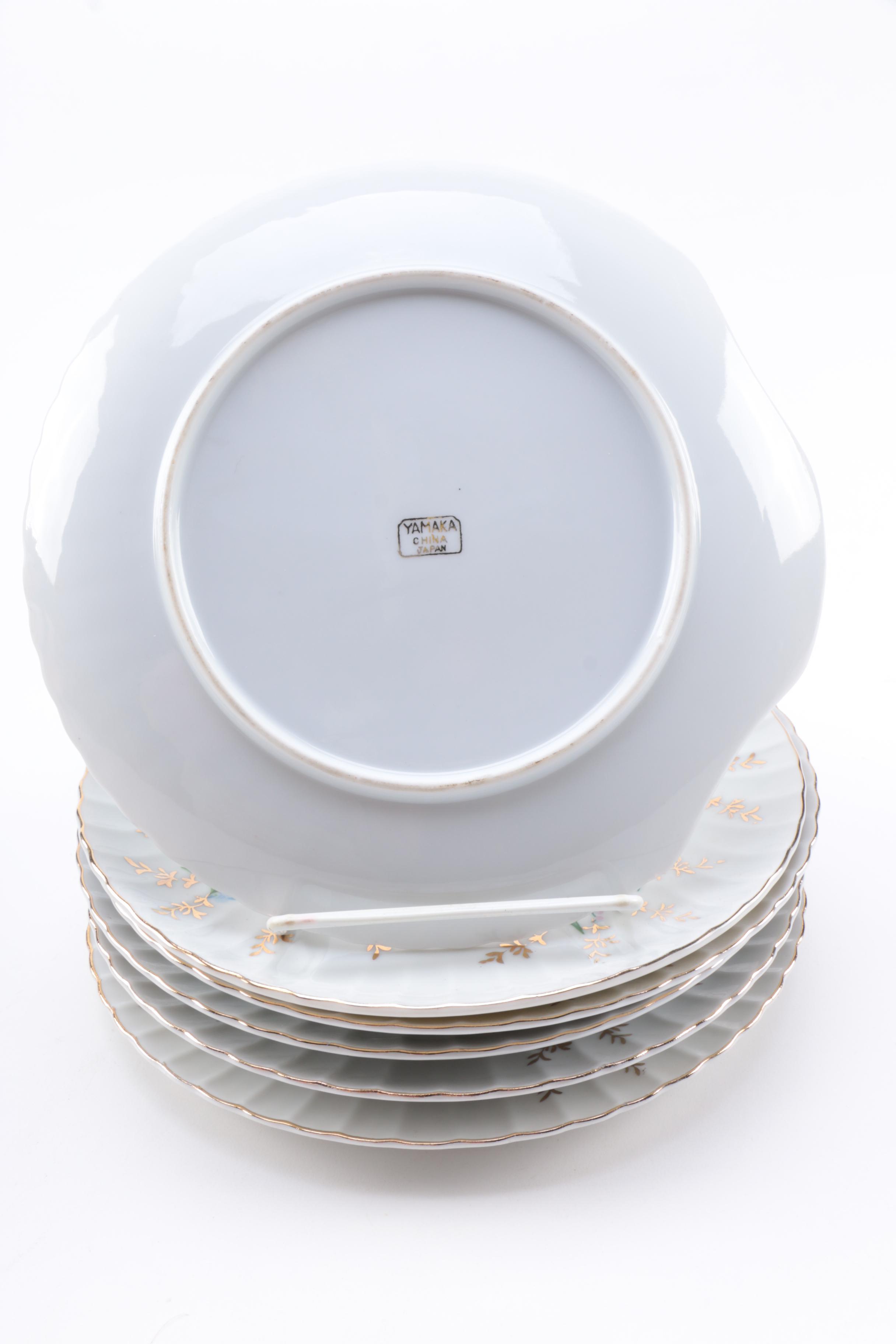 Japanese Yamaka Snack Plates and Teacups | EBTH