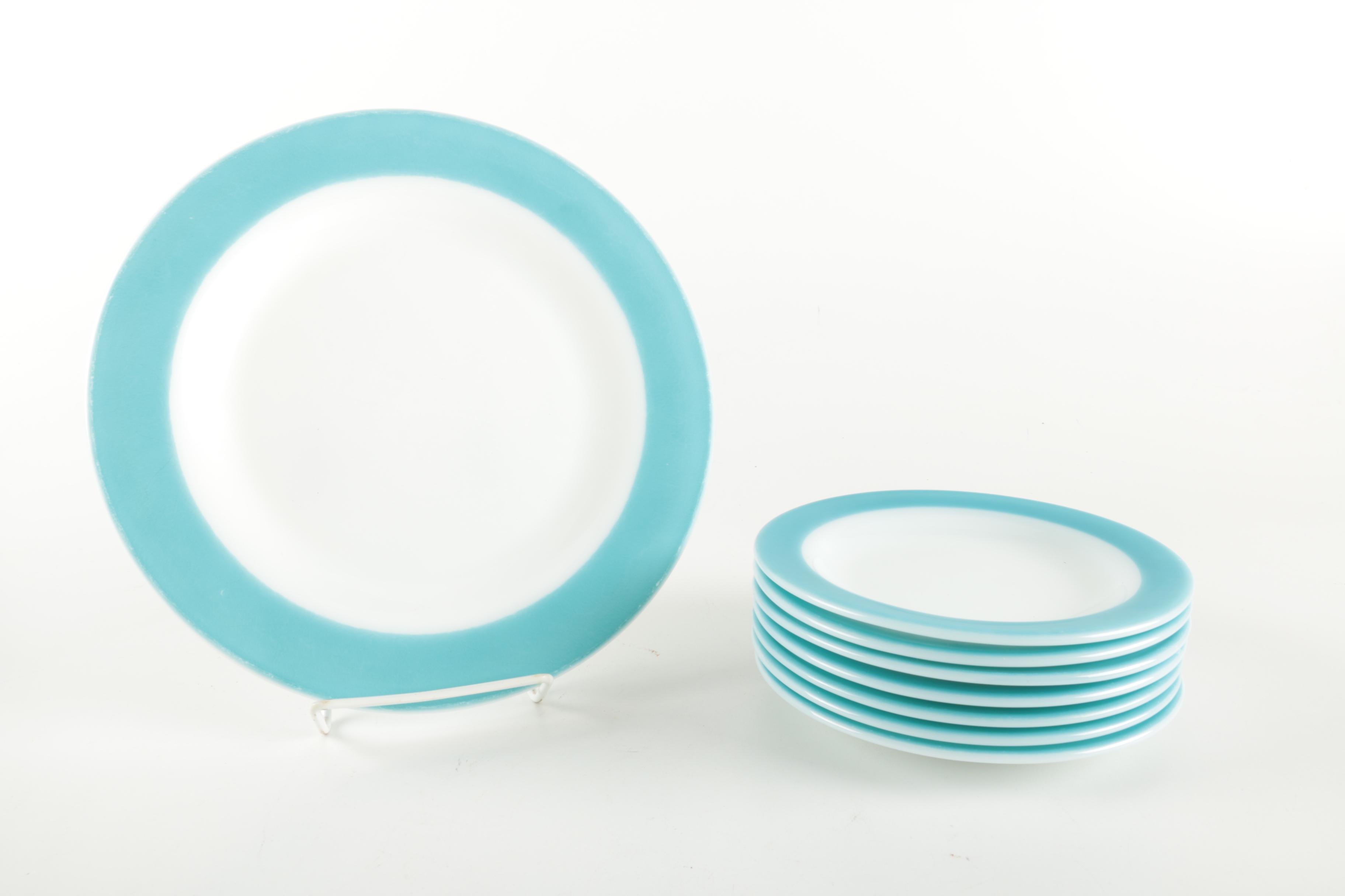 Pyrex "Aqua" Dinner Service | EBTH