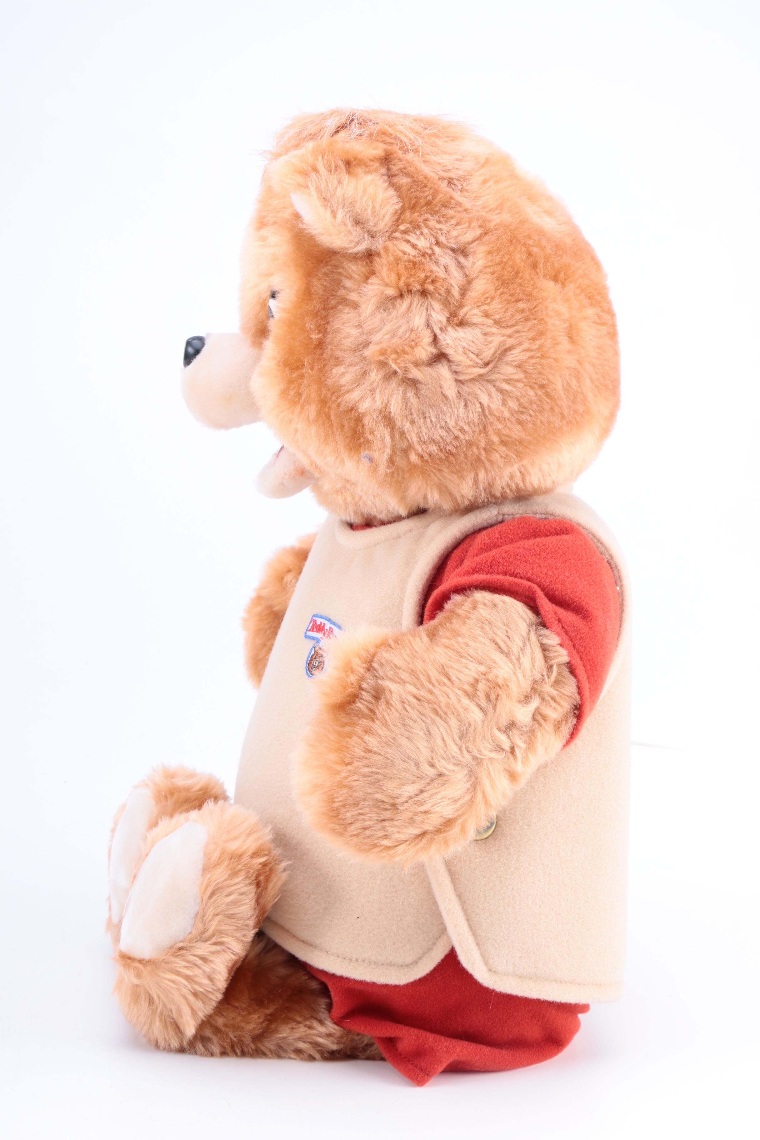 Vintage Teddy Ruxpin Animatronic Teddy Bear | EBTH
