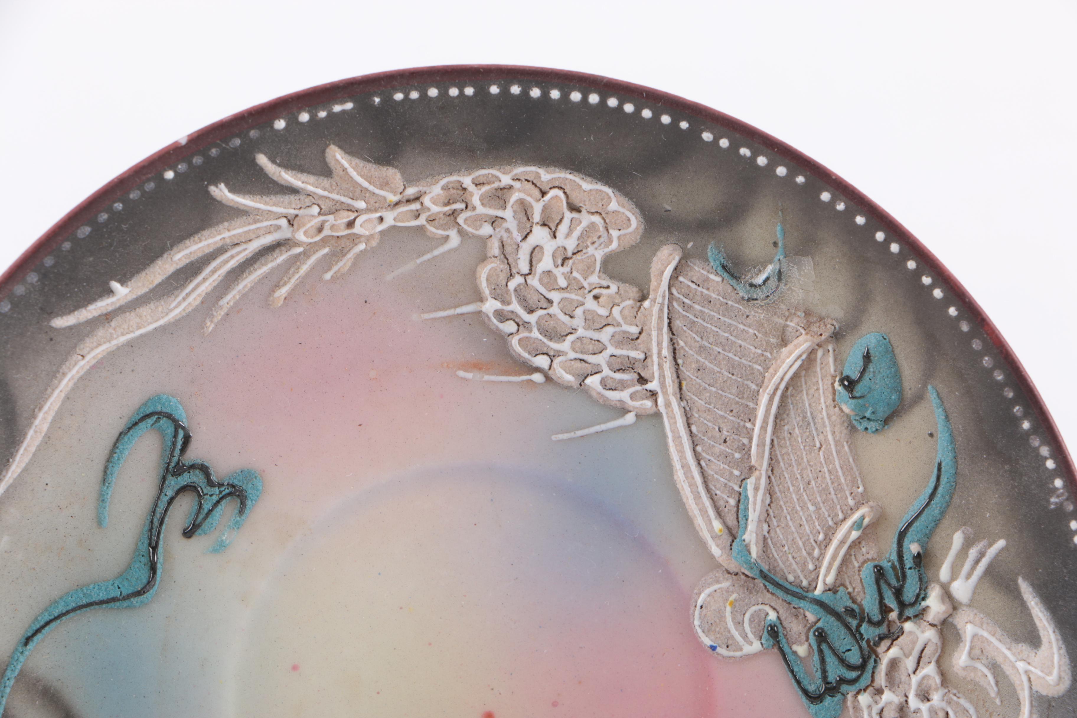 Vintage Japanese Moriage Dragonware Porcelain Tea Collection | EBTH