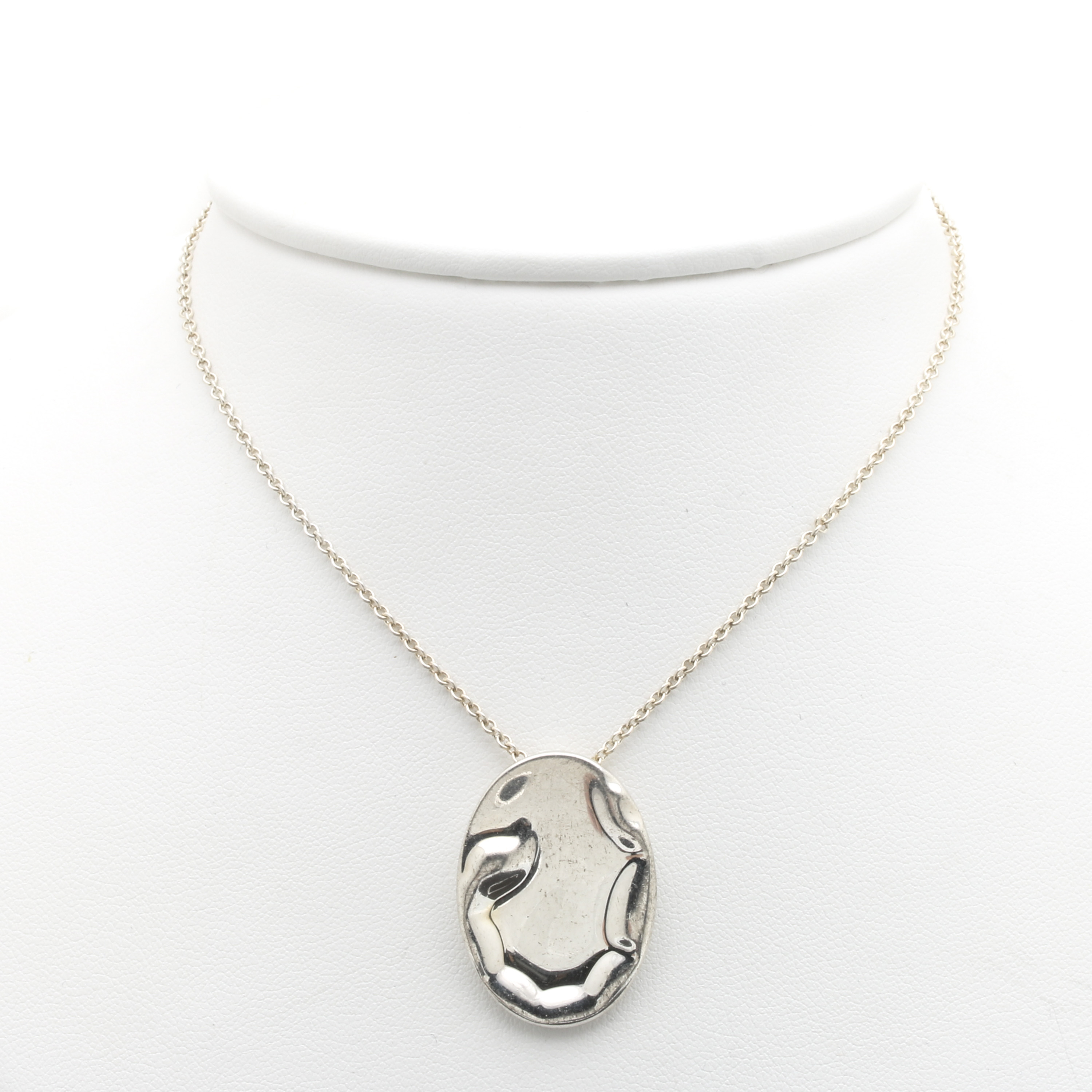 Tiffany and Co. Elsa Peretti Silver Scorpio Zodiac Necklace | EBTH