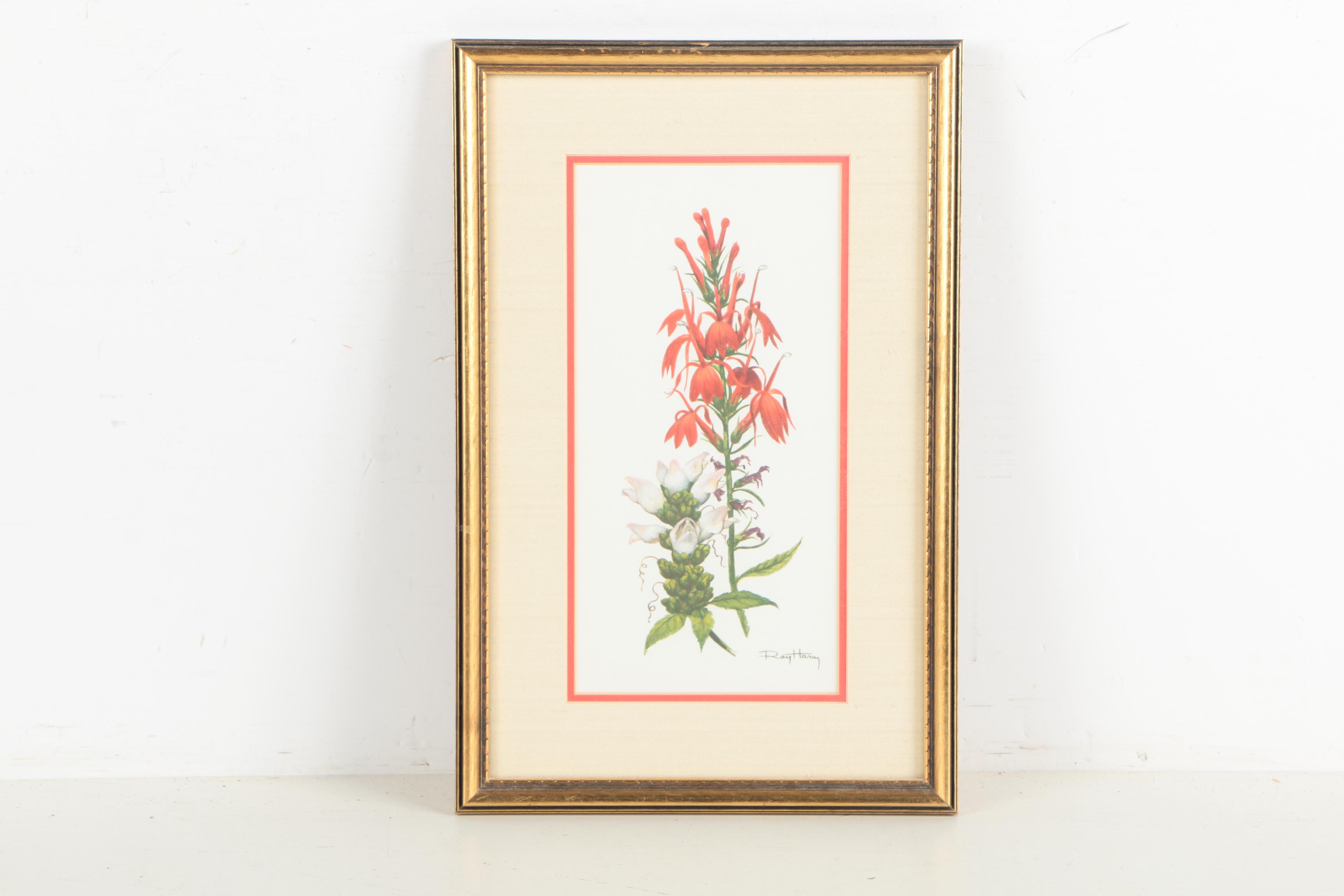 Offset Lithographs After Ray Harm "Late Summer and Fall Wildflowers" | EBTH