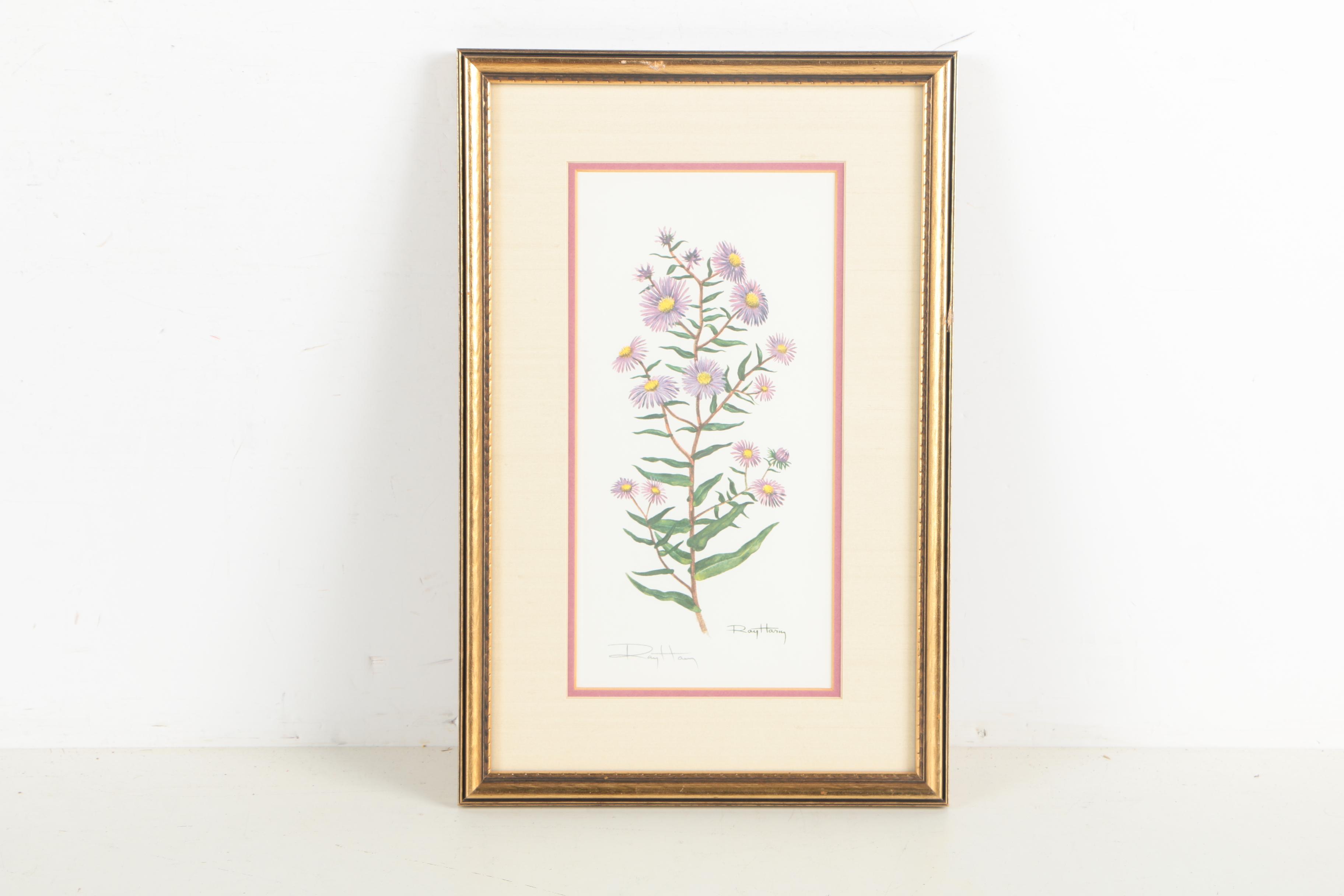 Offset Lithographs After Ray Harm "Late Summer and Fall Wildflowers" | EBTH