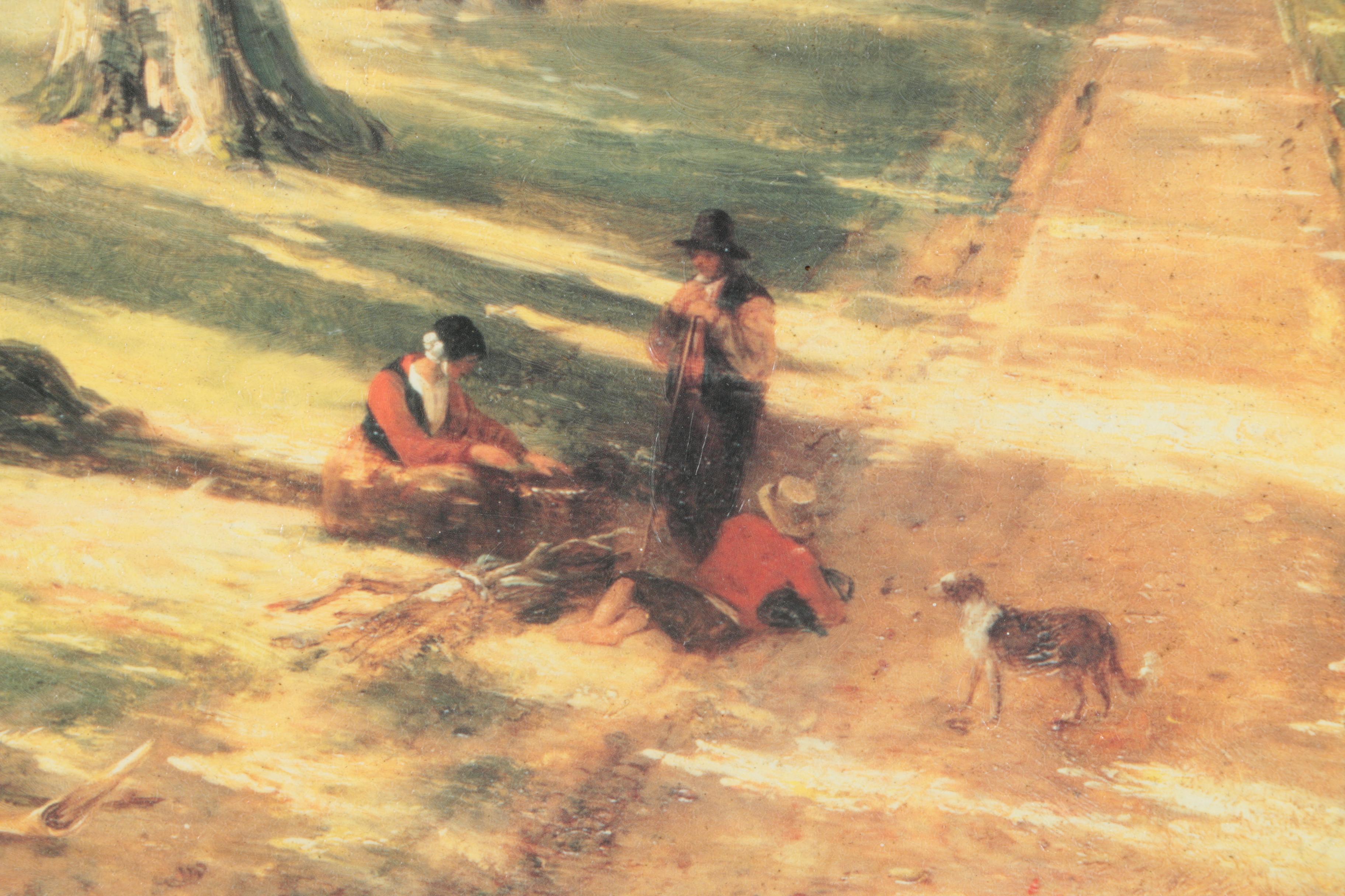 Offset Lithograph After Frederick Richard Lee "Shobrooke Park, Crediton ...