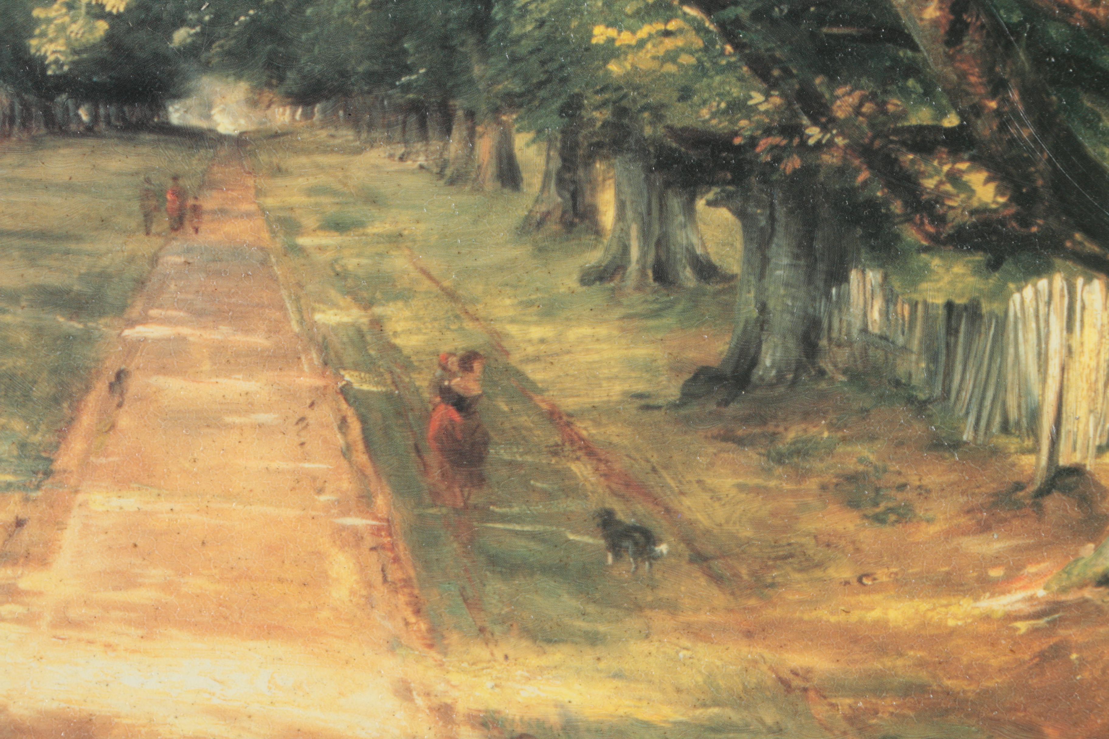 Offset Lithograph After Frederick Richard Lee "Shobrooke Park, Crediton ...