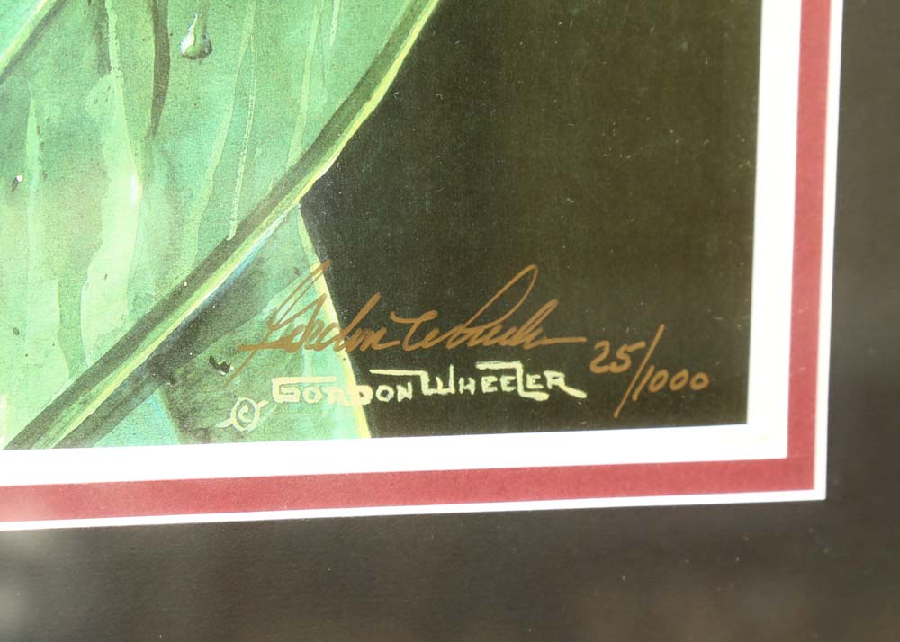 Gordon Wheeler Limited Edition Offset Lithograph on Paper of Magnolia ...