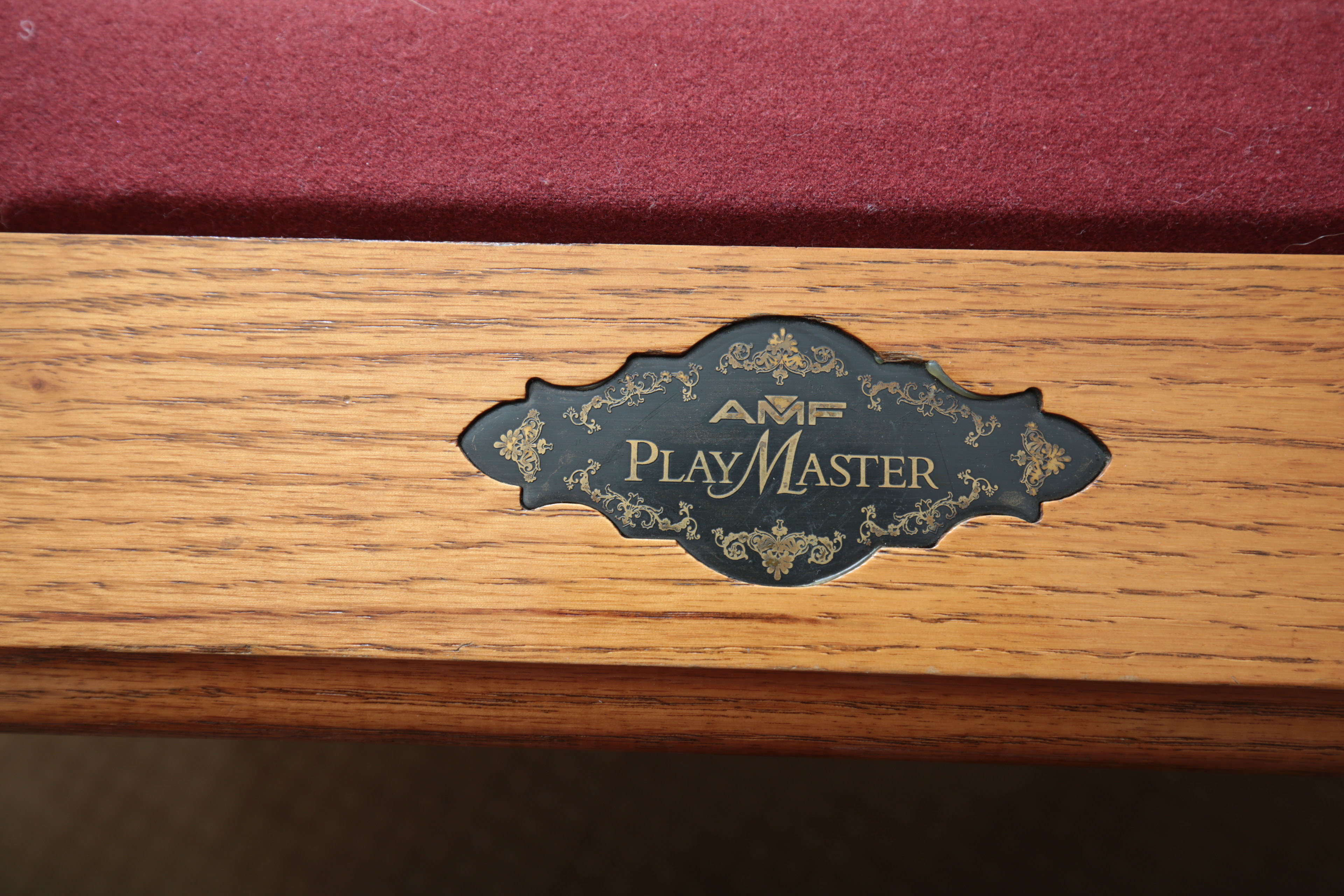 AMF PlayMaster Billiard Table with Accessories | EBTH