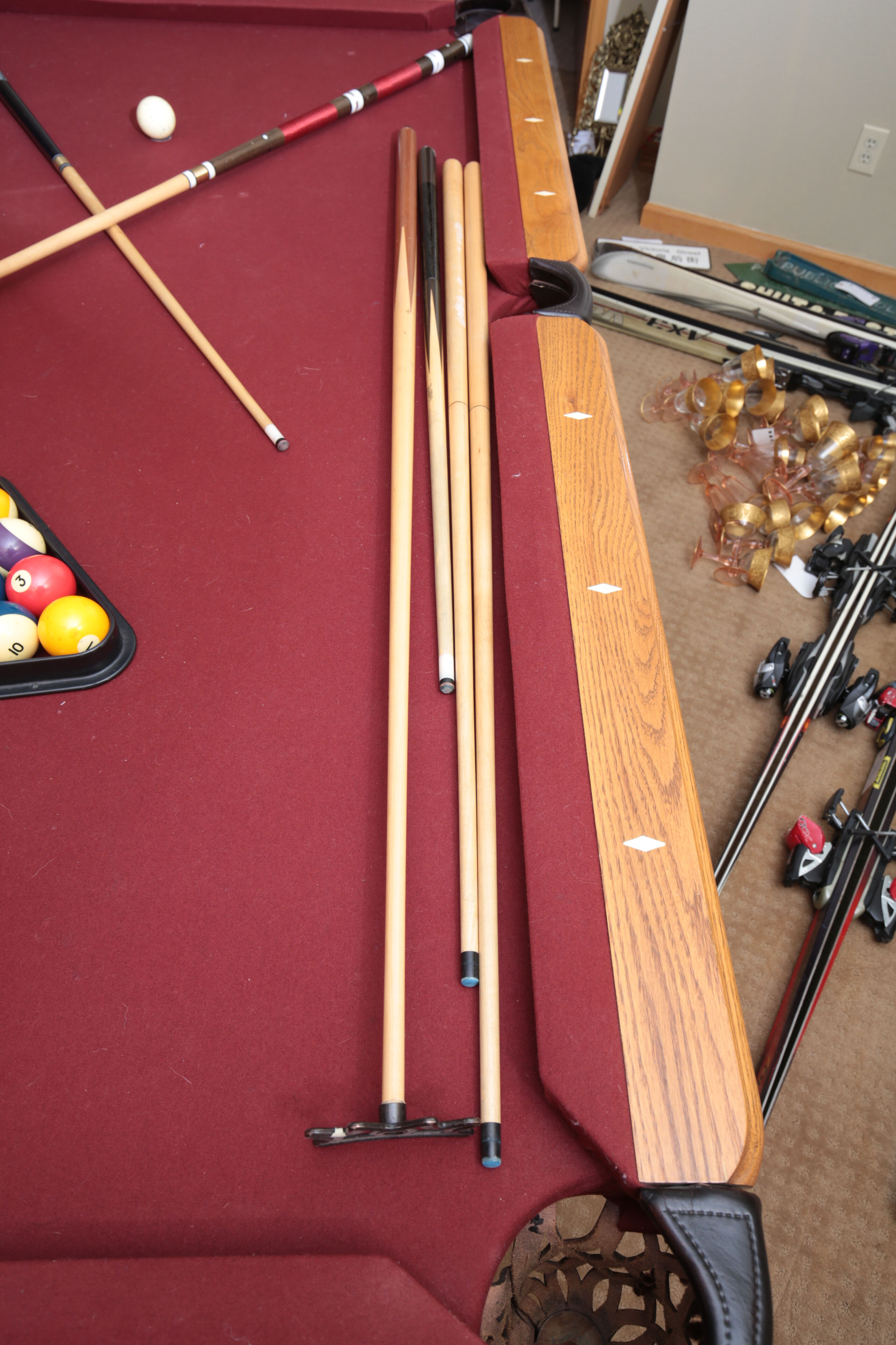 AMF PlayMaster Billiard Table with Accessories | EBTH