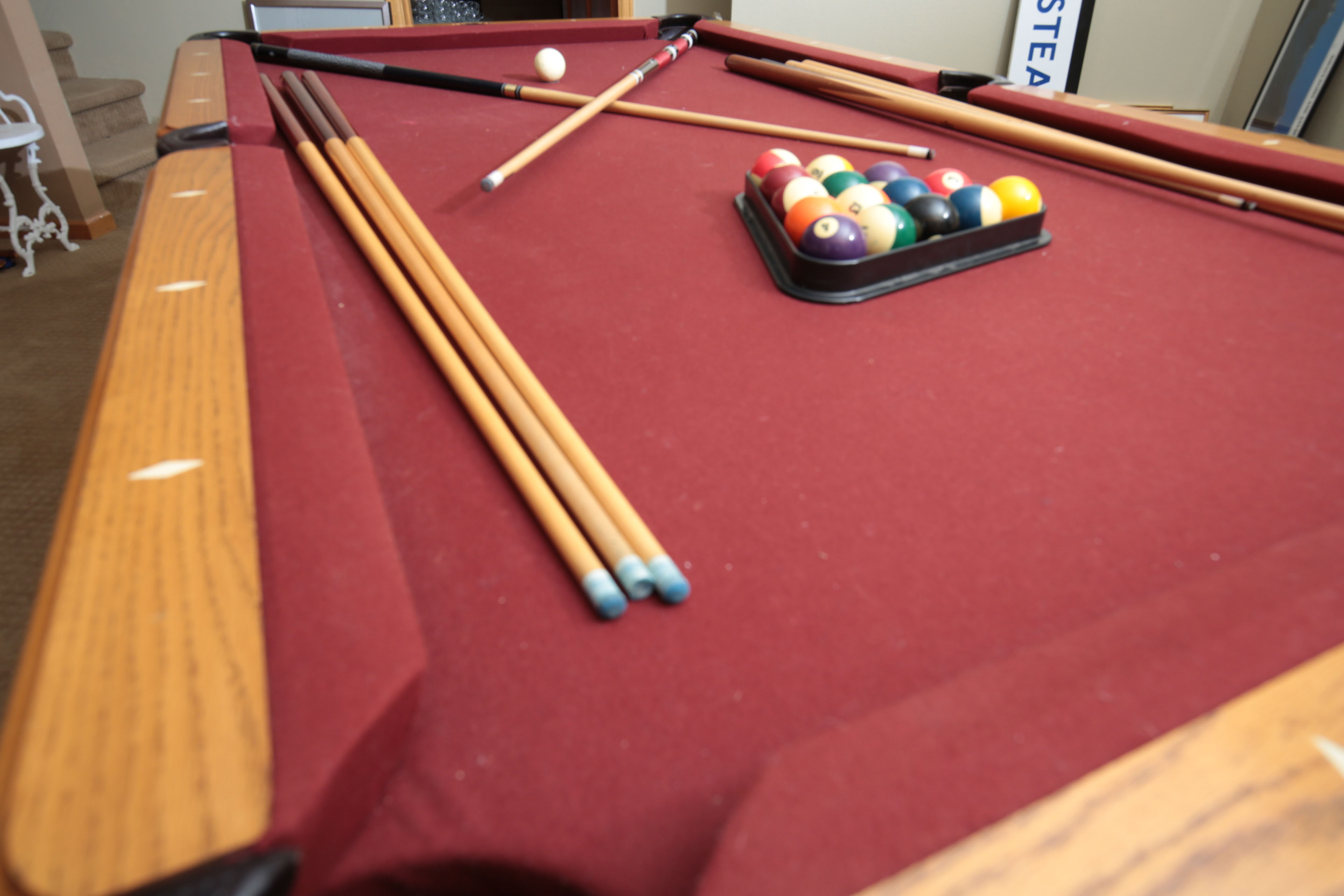 AMF PlayMaster Billiard Table with Accessories | EBTH