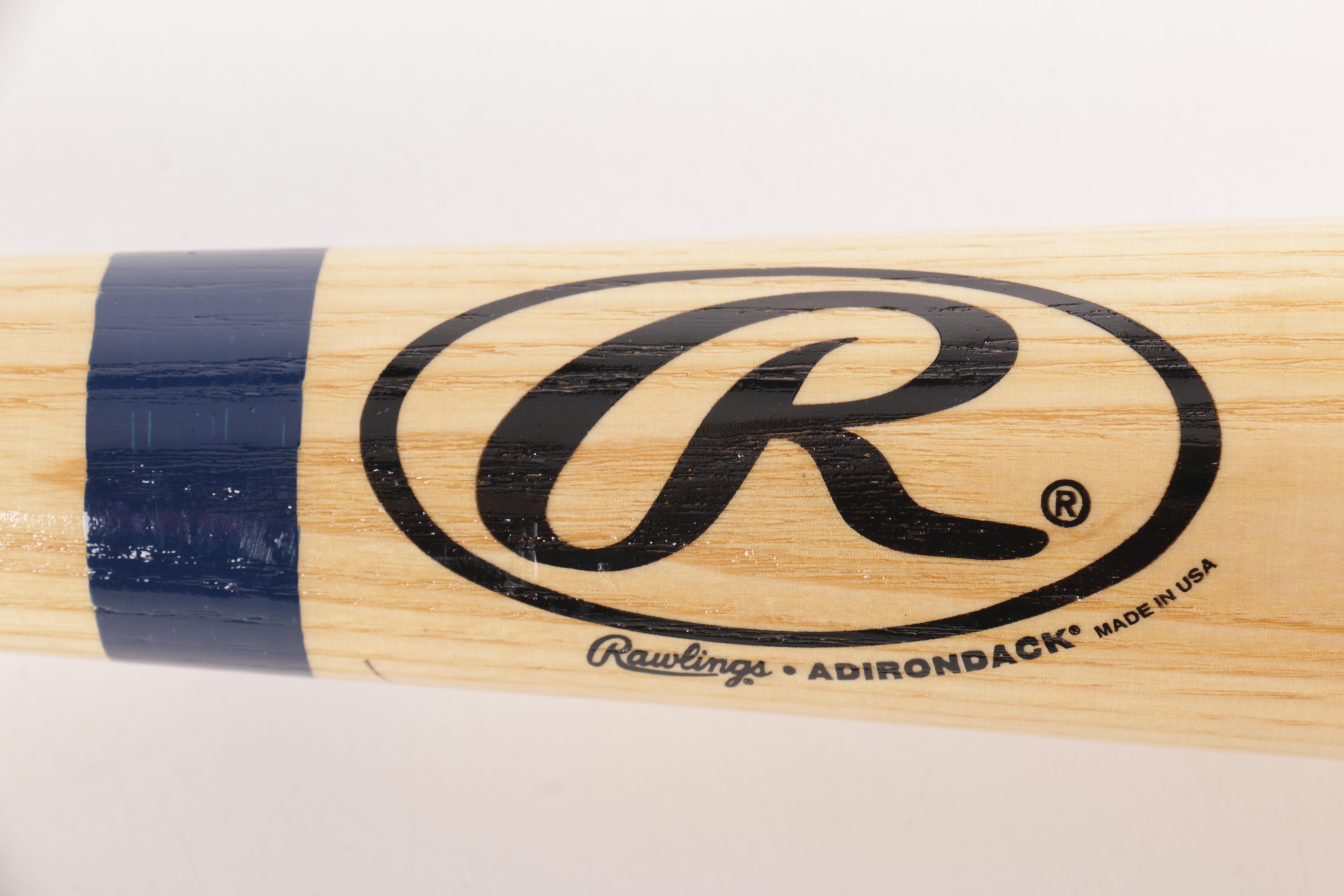 Signed Brian McCann Wooden Baseball Bat | EBTH