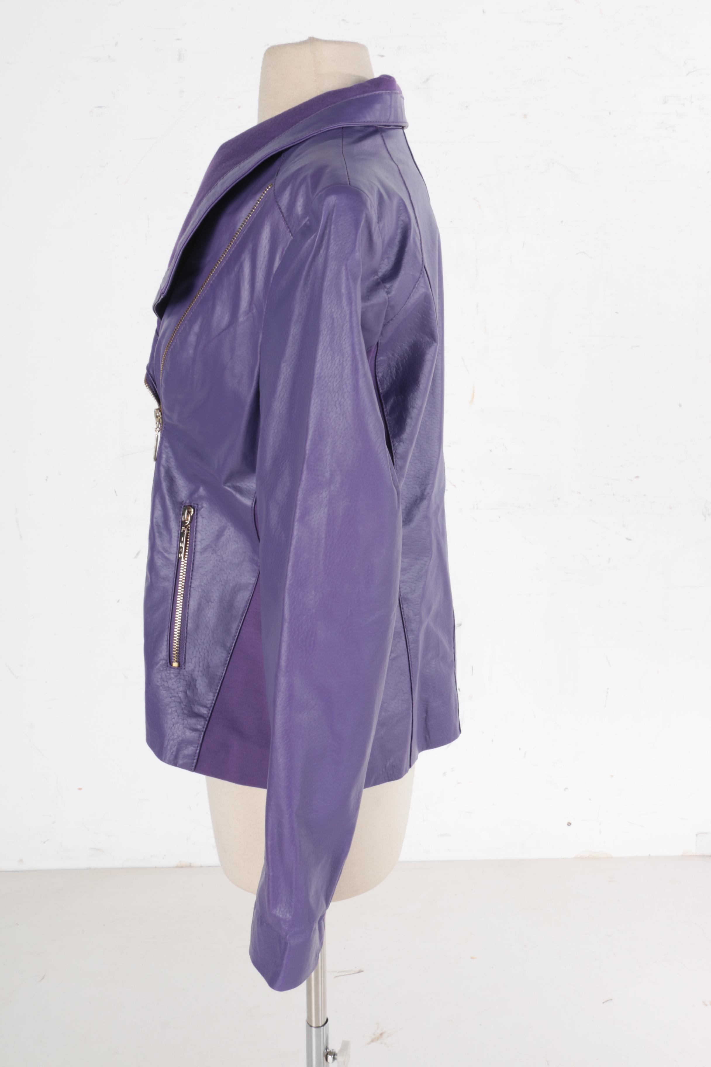 Iman Platinum Collection Leather Jacket | EBTH