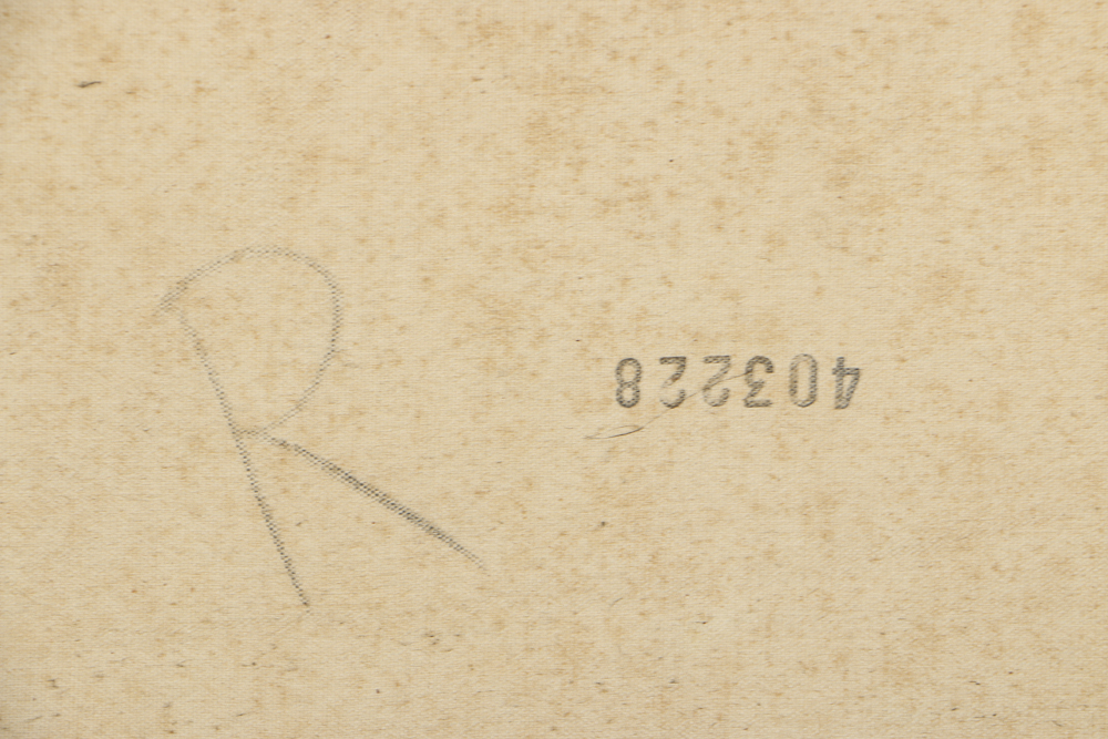 Jorge Tarallo Oil Painting on Canvas Portrait of a Native American | EBTH