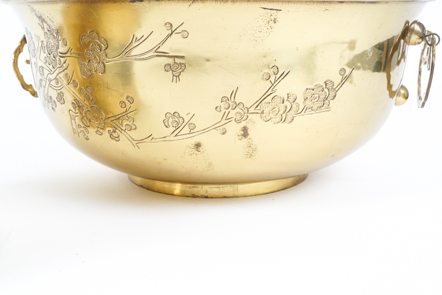 Vintage Chinese Brass Brazier | EBTH