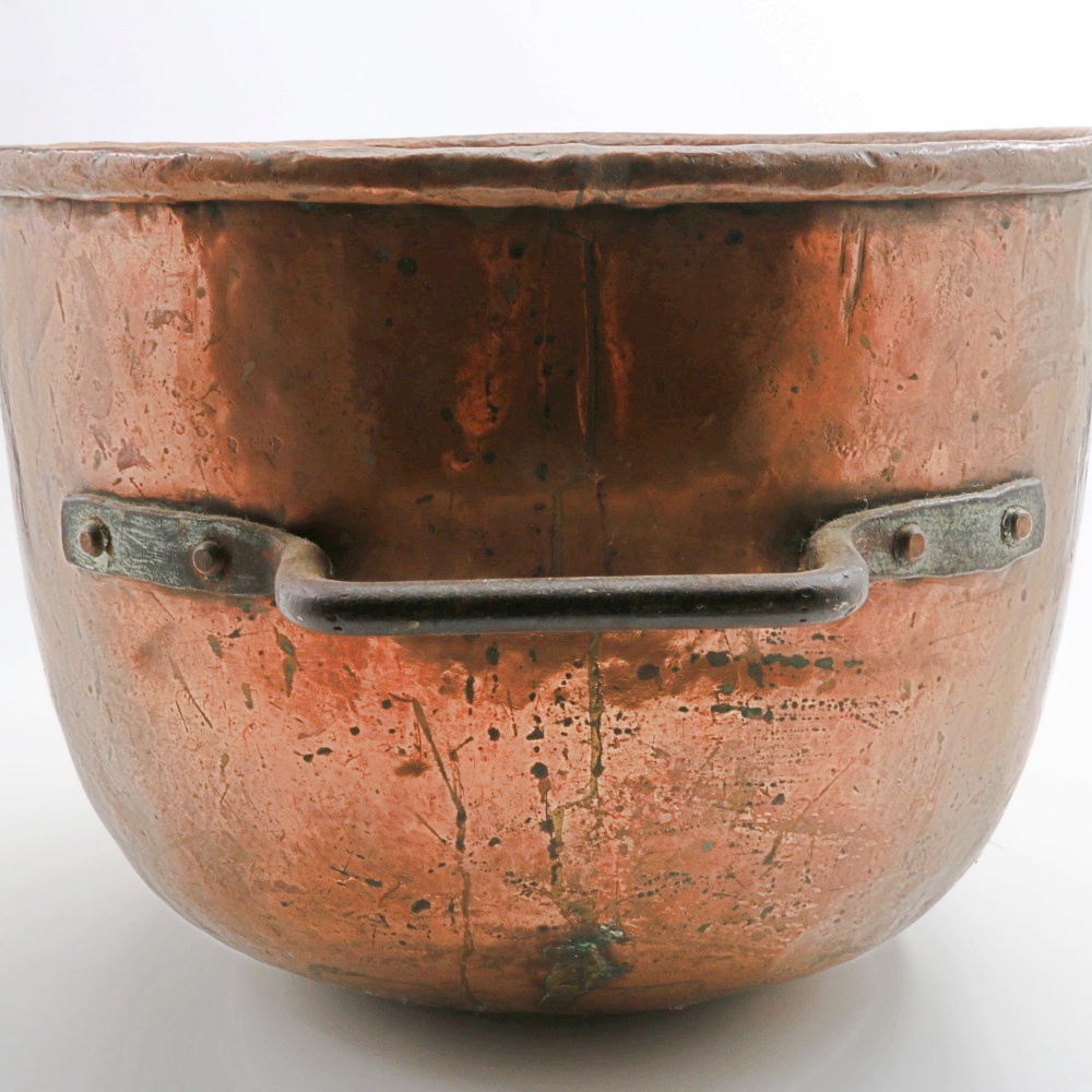 Large Copper Pot With Side Handles | EBTH