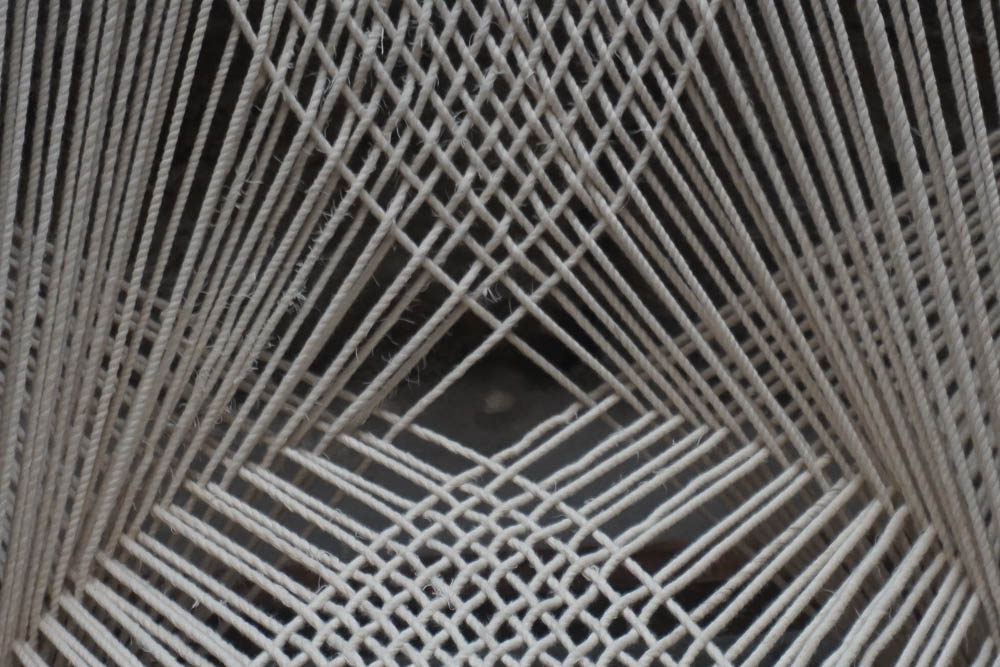 Danish Modern String Chair and Ottoman | EBTH