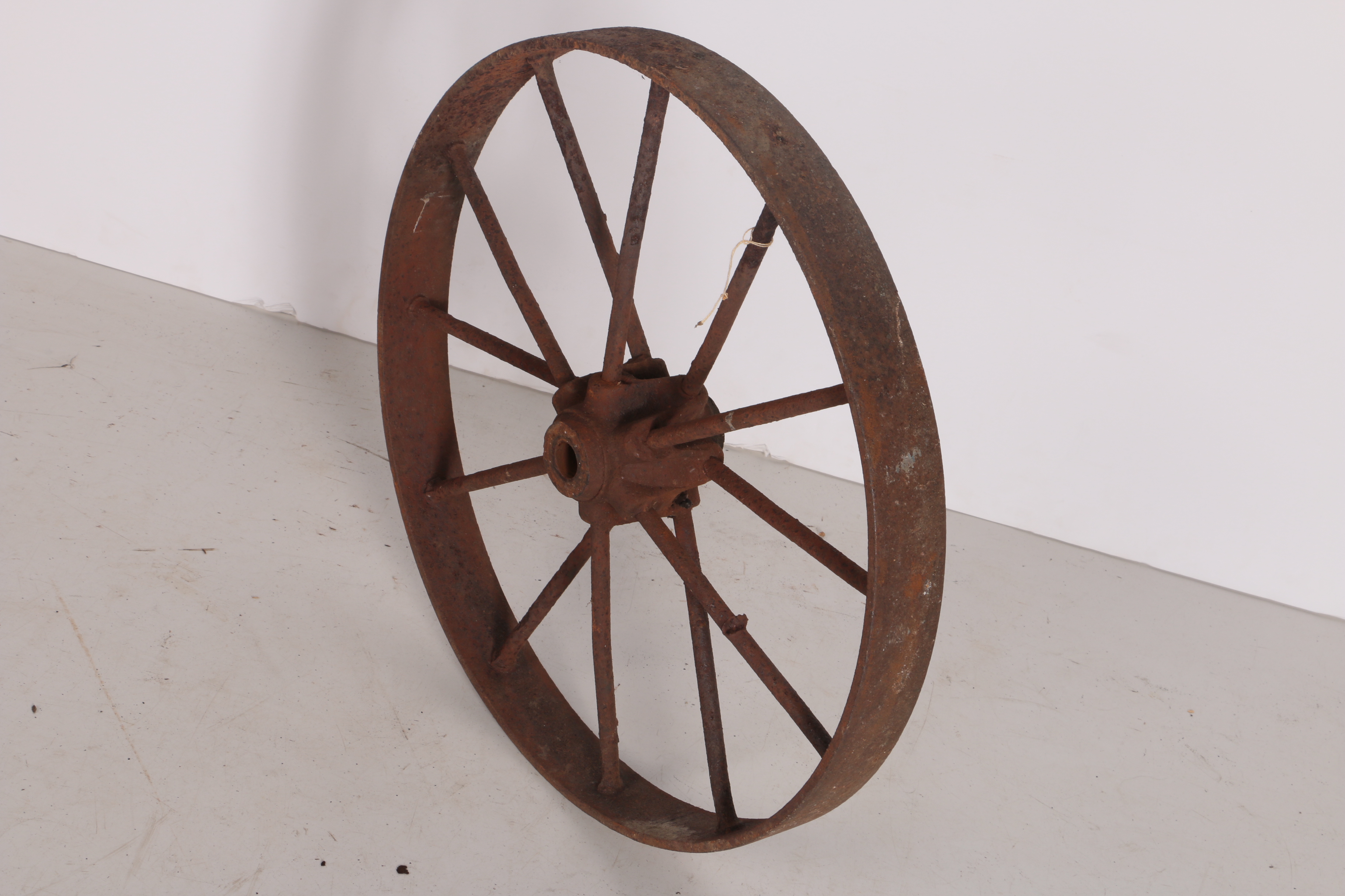 Two Decorative Metal Wagon Wheels | EBTH