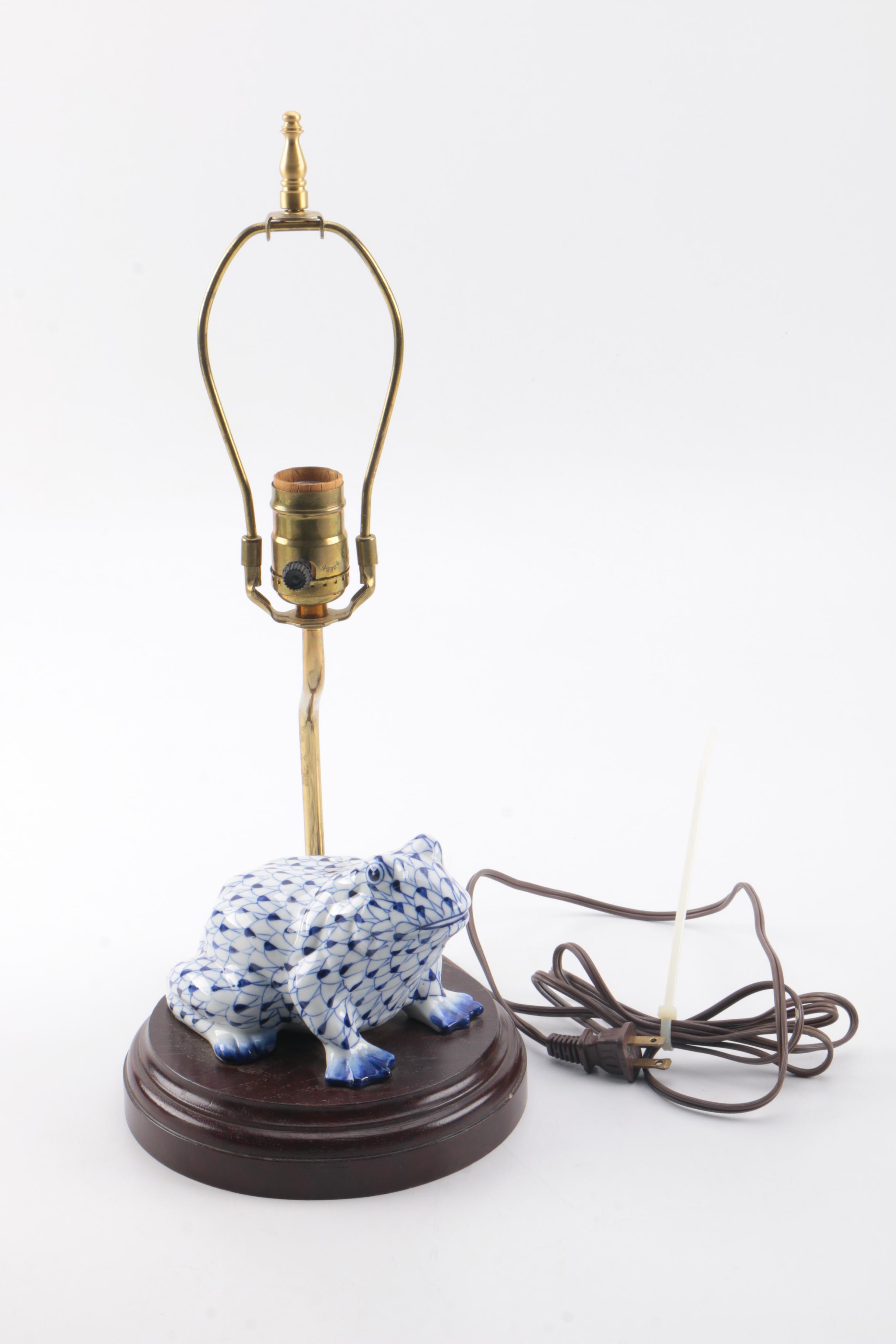 Ceramic Frog Table Lamp | EBTH