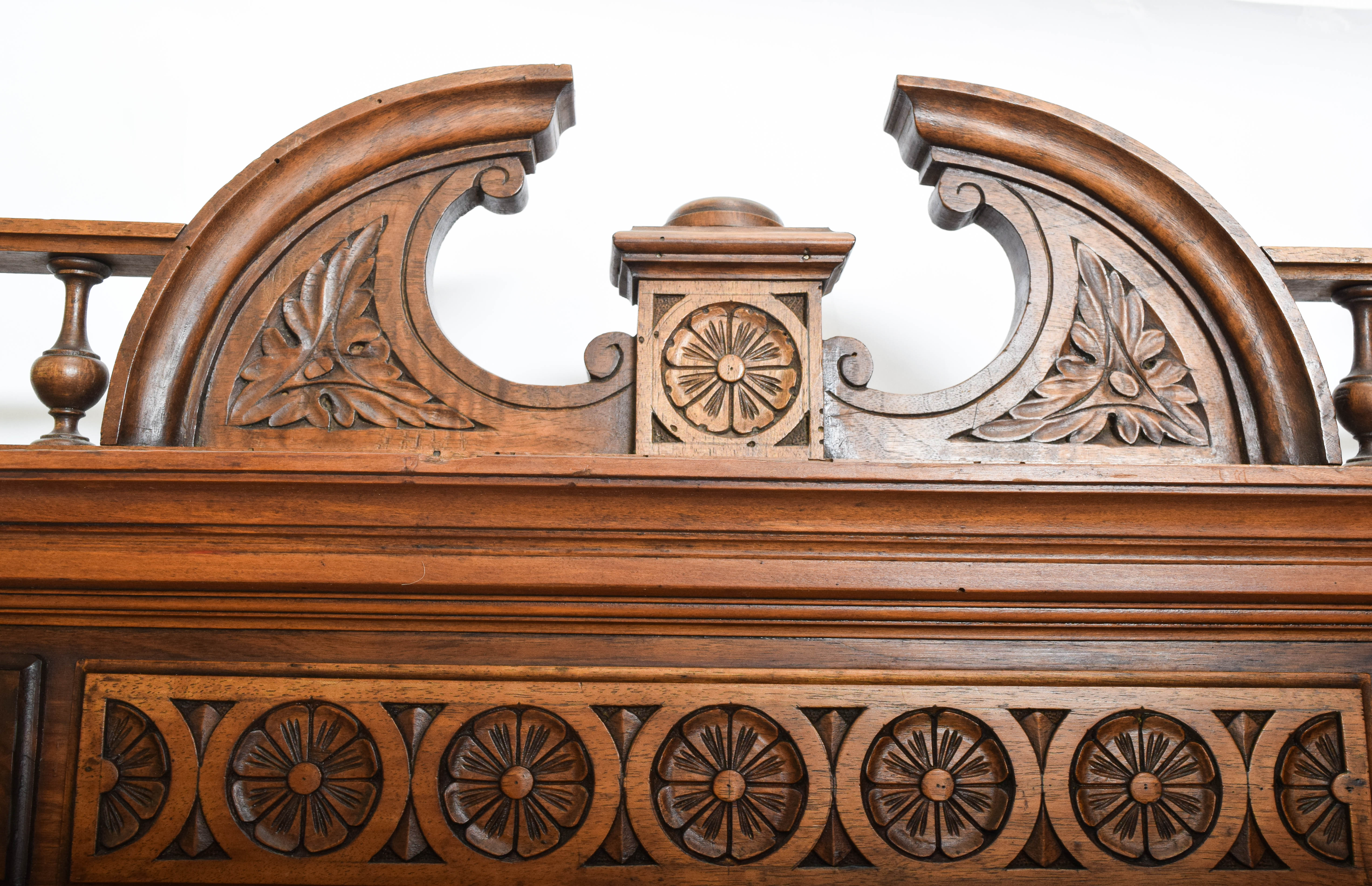 Carved Wood Framed Mirror | EBTH