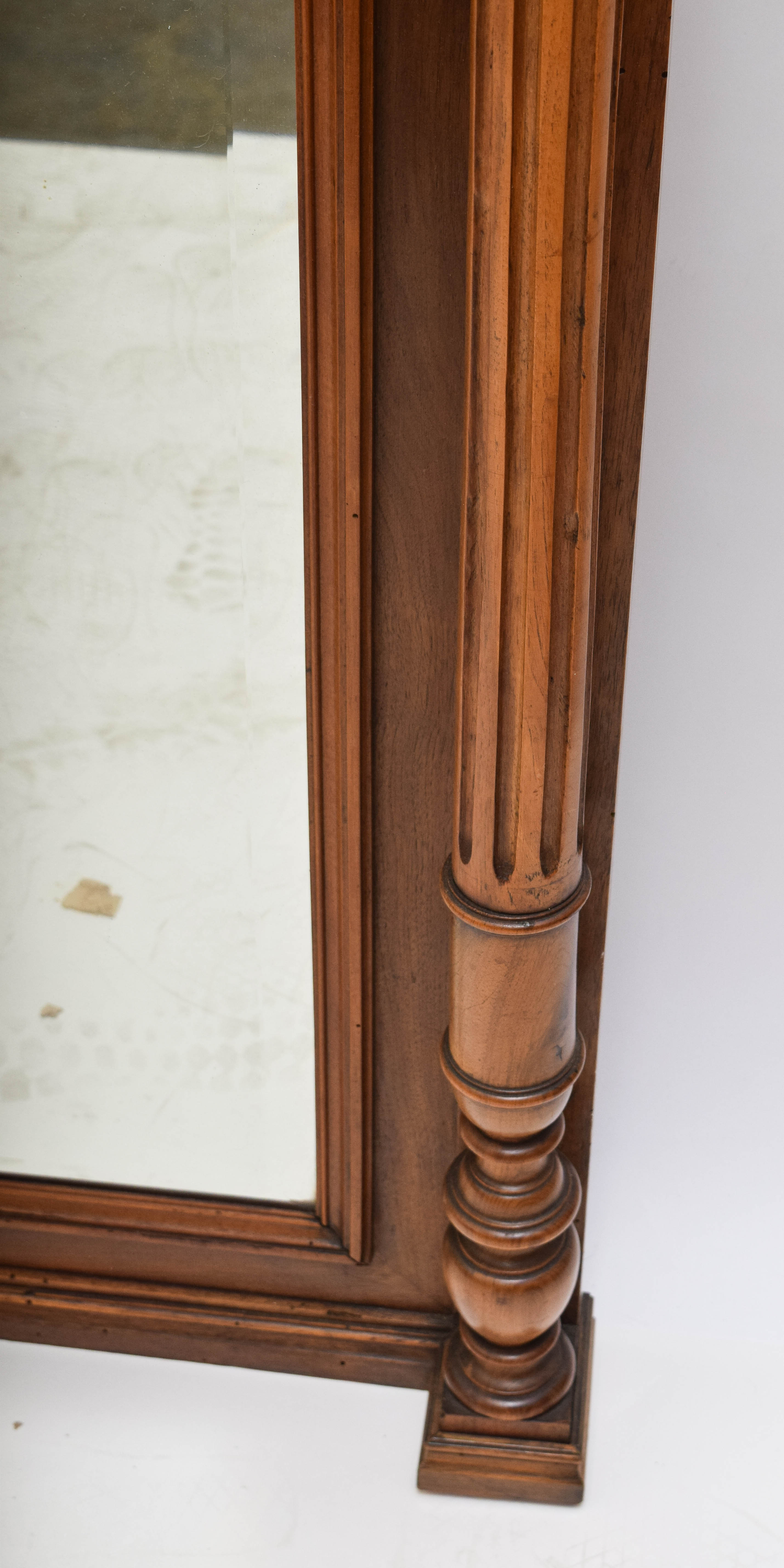 Carved Wood Framed Mirror | EBTH