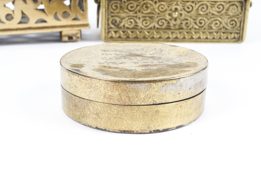 Group of Brass Boxes | EBTH