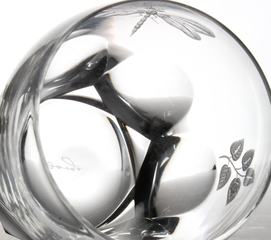 Varga Crystal "Springtime" Rocks Glasses | EBTH