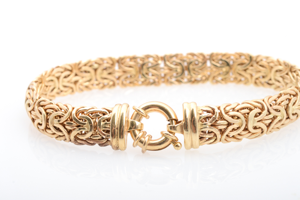 Atasay Kuyumculuk 14K Yellow Gold Bracelet | EBTH