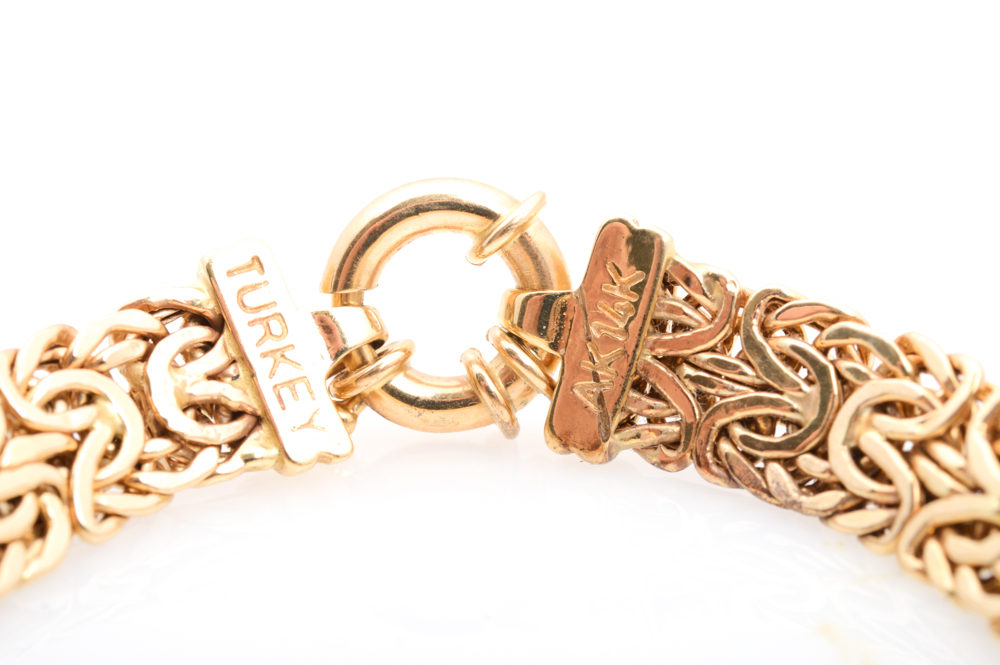 Atasay Kuyumculuk 14K Yellow Gold Bracelet | EBTH