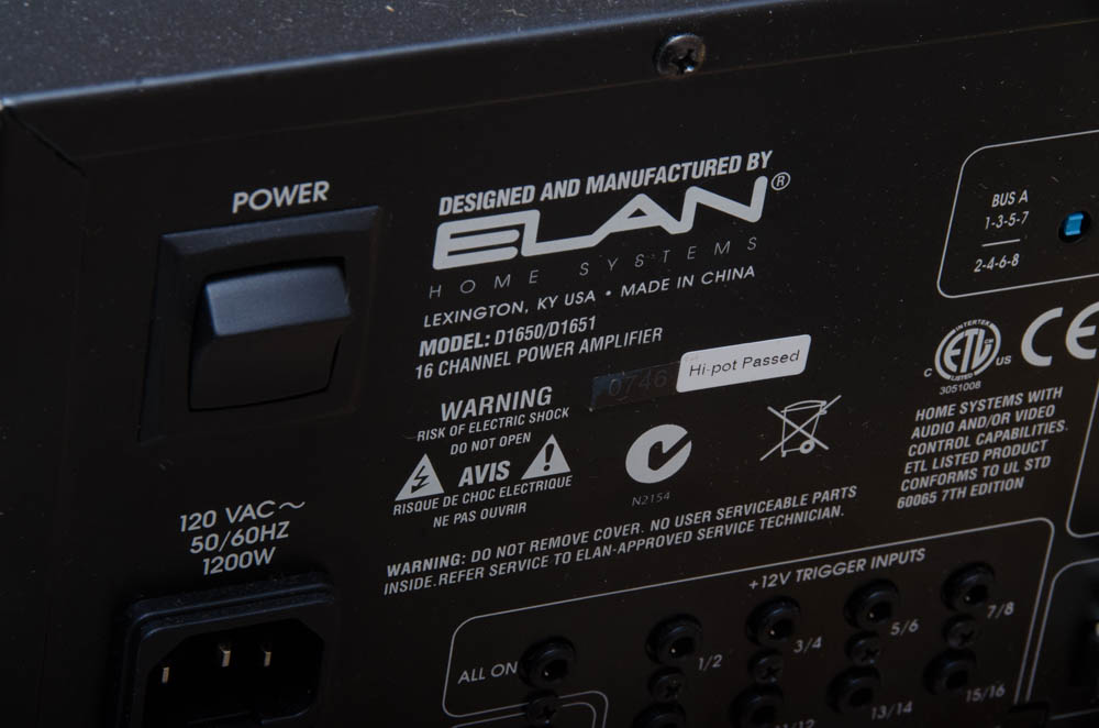 Elan Digital Power Amplifier | EBTH