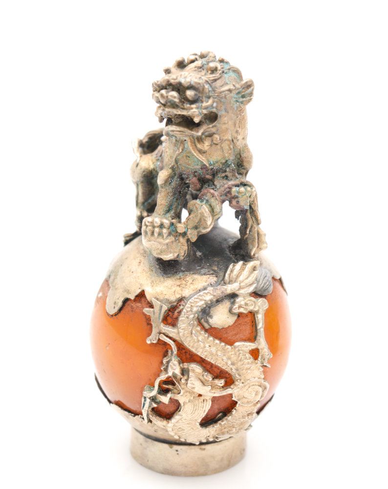 Vintage Chinese Ornamental Hat Finials | EBTH
