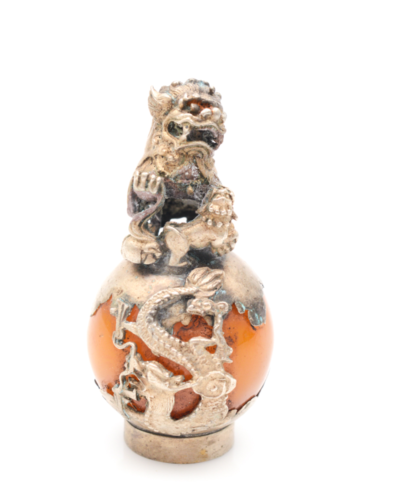 Vintage Chinese Ornamental Hat Finials | EBTH