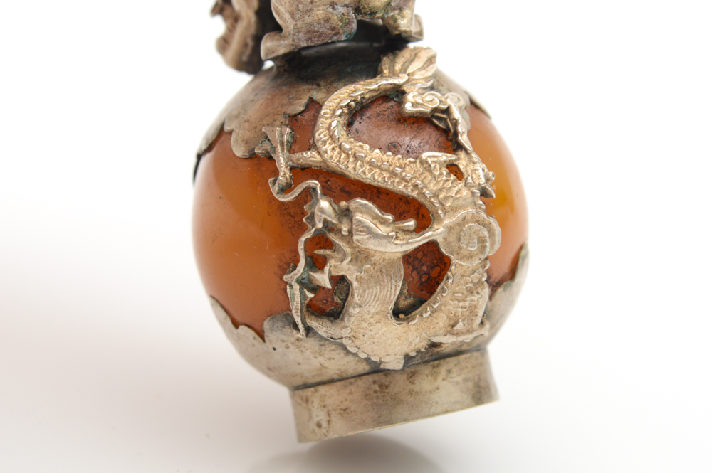 Vintage Chinese Ornamental Hat Finials | EBTH