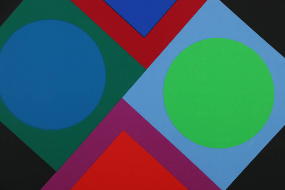 Victor Vasarely Limited Edition Op Art Serigraph | EBTH