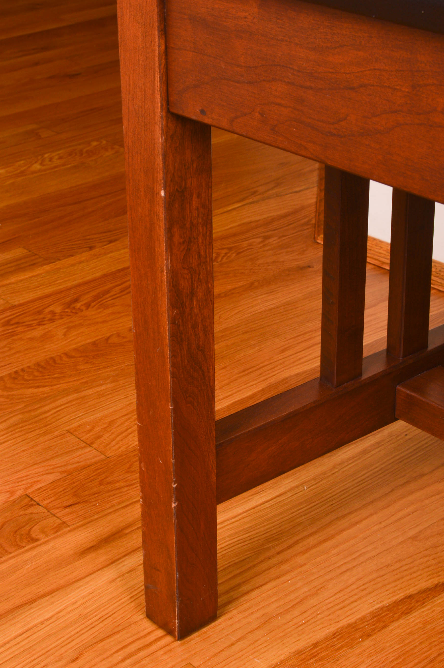 Amish Handcrafted High-Back Bench | EBTH