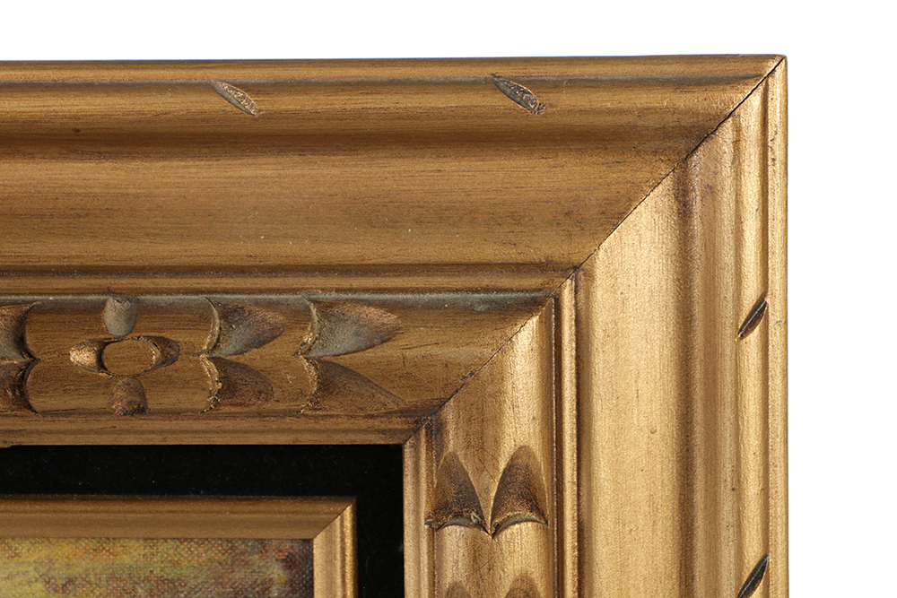 Miki Oil Painting on Canvas Board "Thinking of You" | EBTH