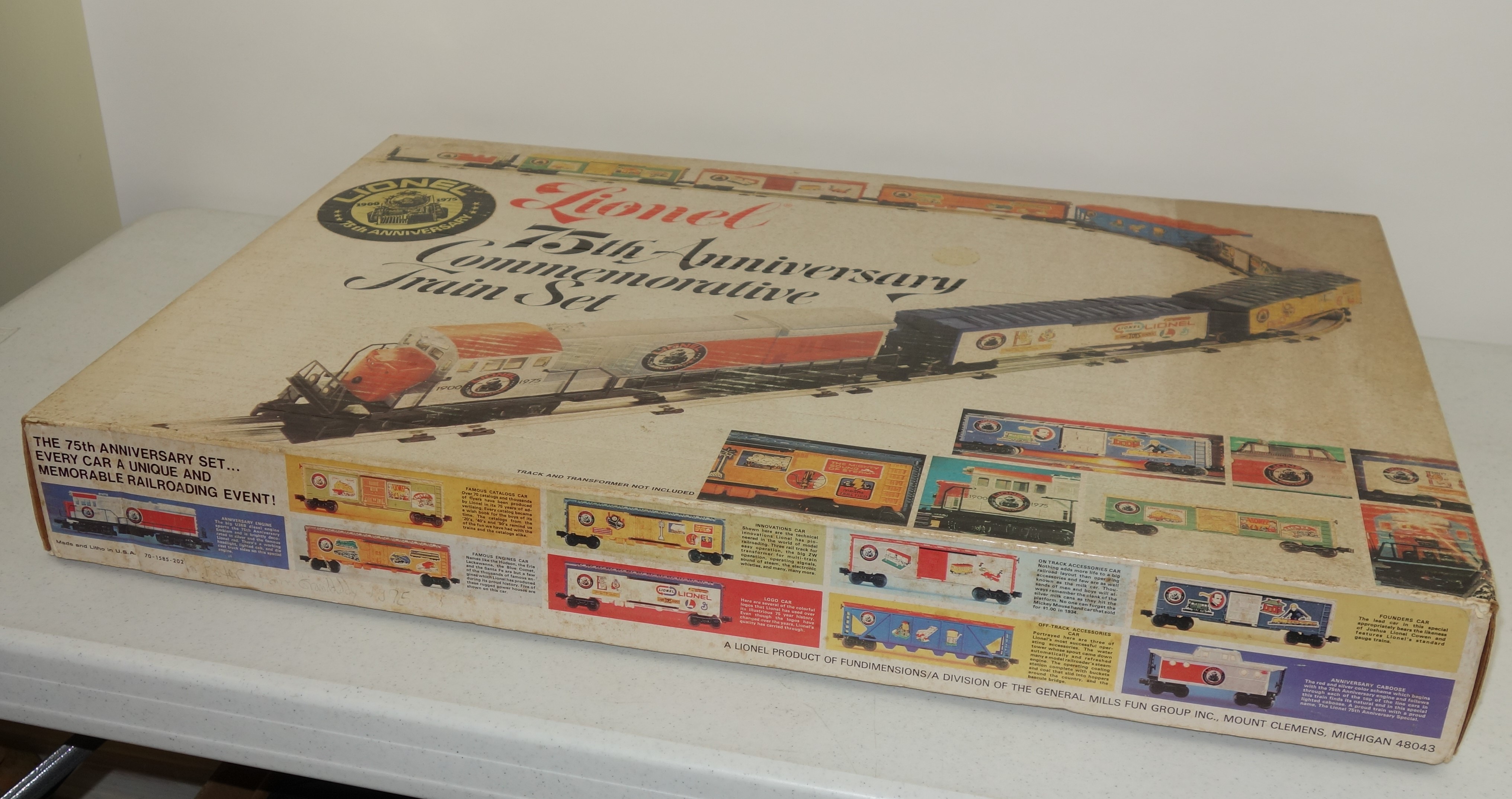Lionel 75th Anniversary Commemorative Train Set | EBTH