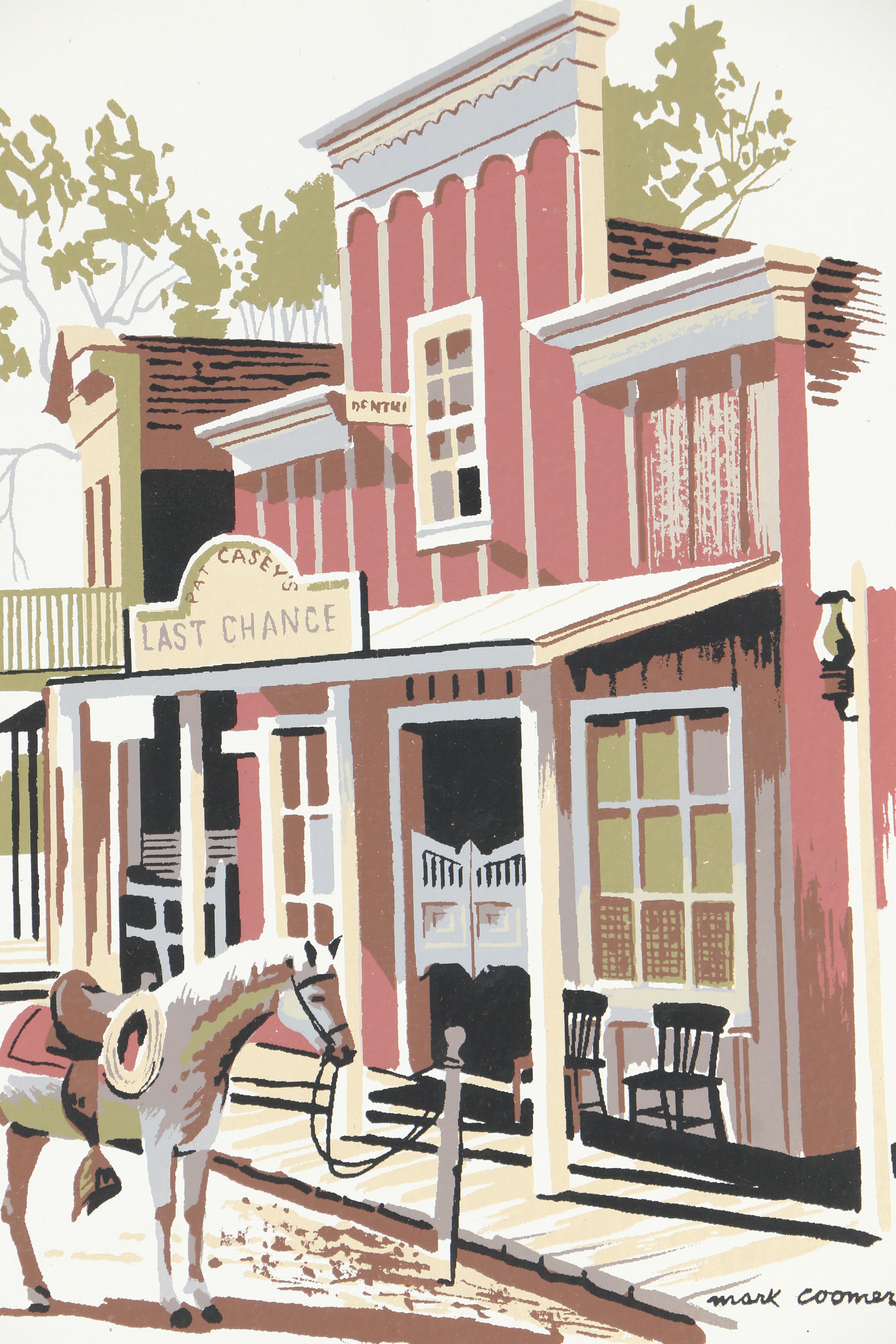Mark Coomer Serigraphs Featuring Western America and Venice | EBTH