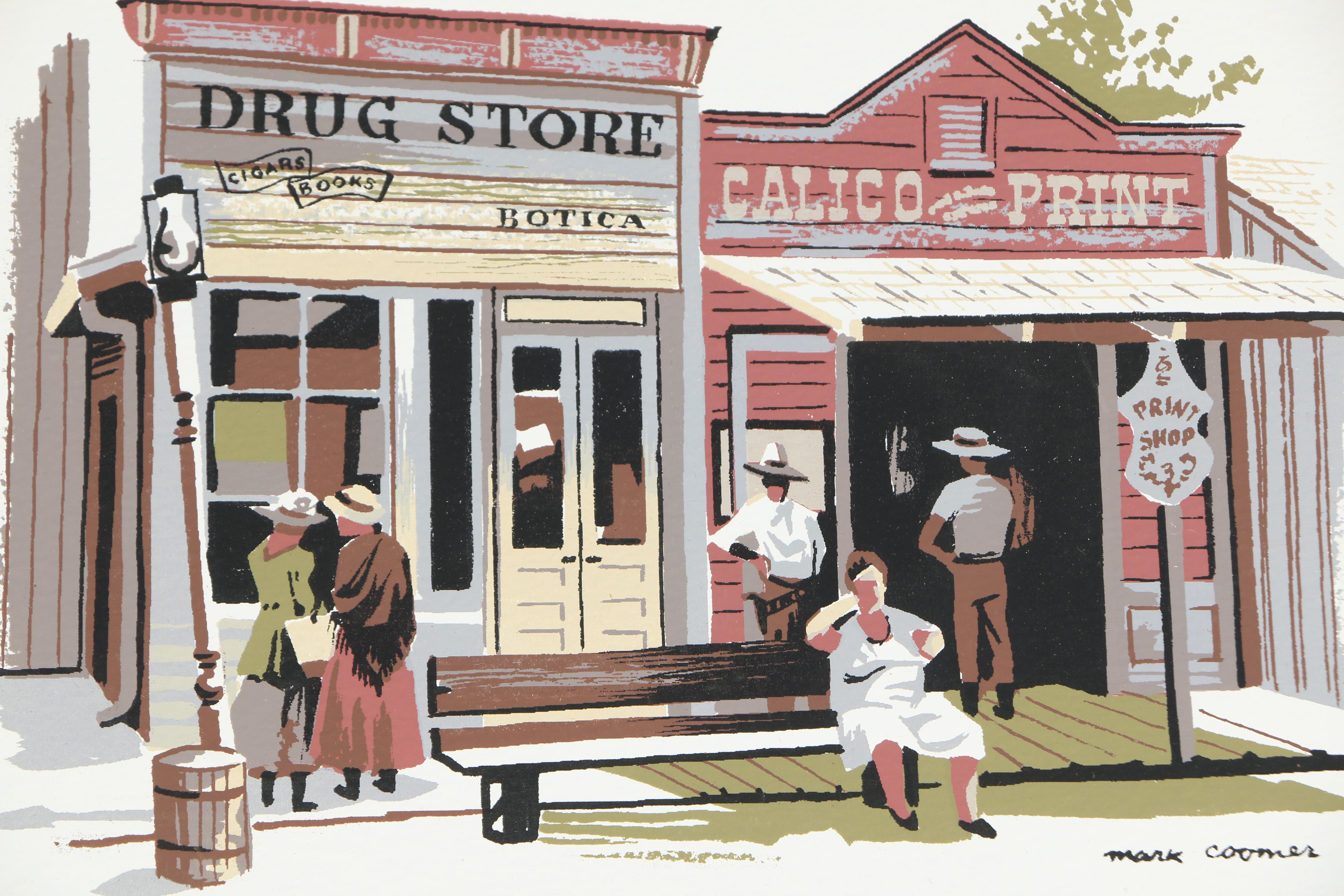 Mark Coomer Serigraphs Featuring Western America and Venice | EBTH