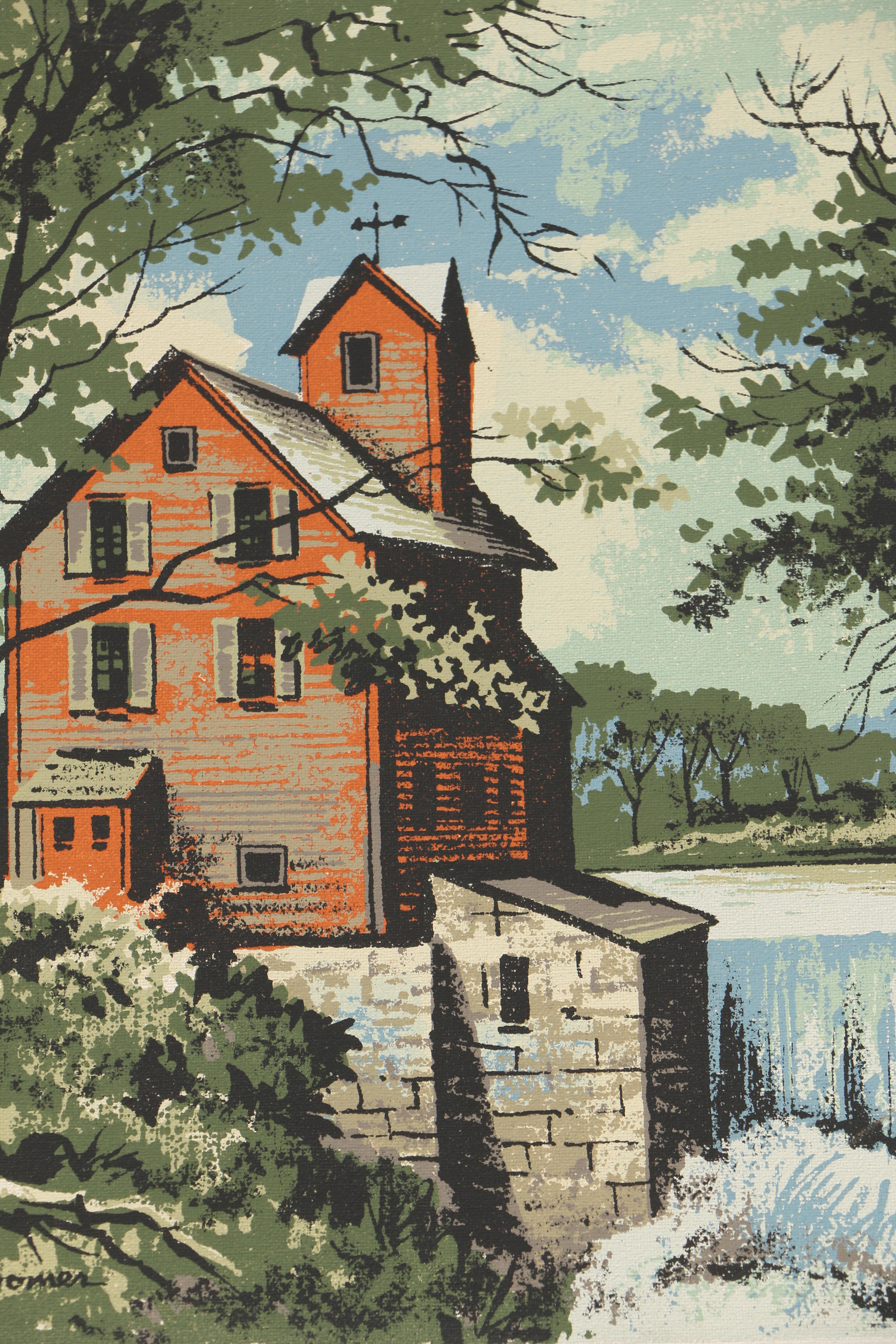 Mark Coomer Serigraphs Featuring Western America and Venice | EBTH