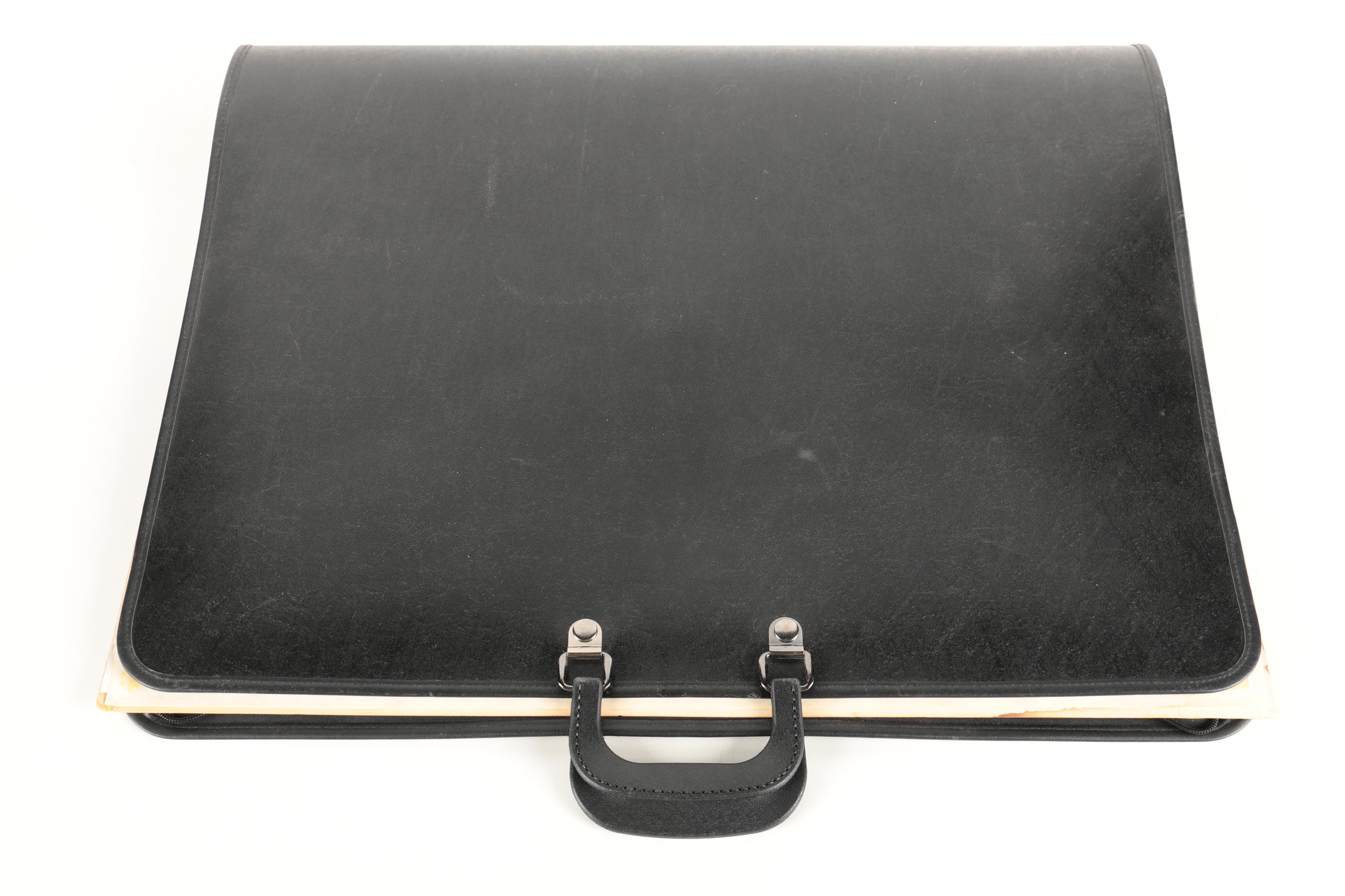 Plastic Portfolio with Artwork Featuring "Broncho Billy" Comic Strip | EBTH