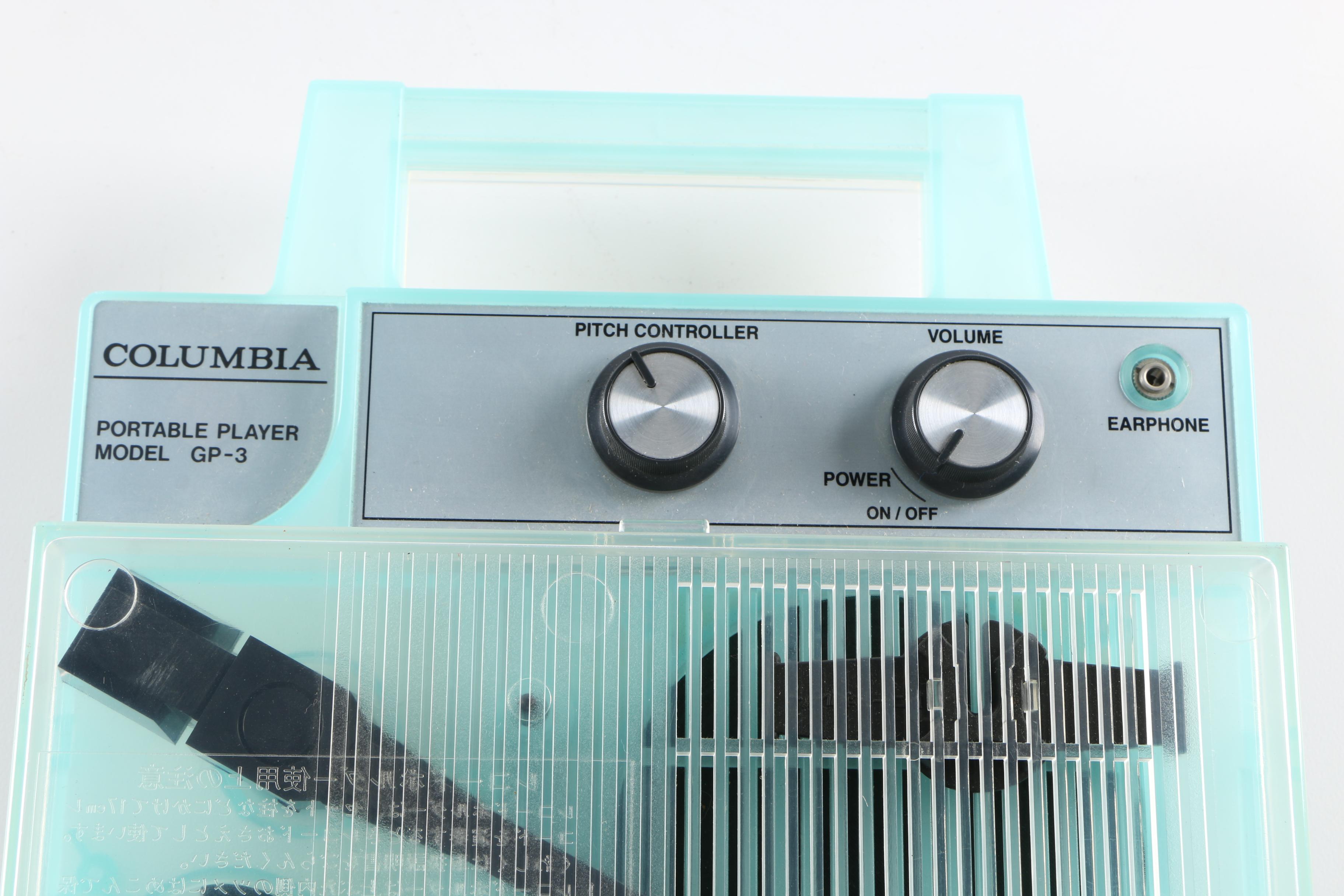 Vintage Columbia GP-3 Portable Turntable | EBTH