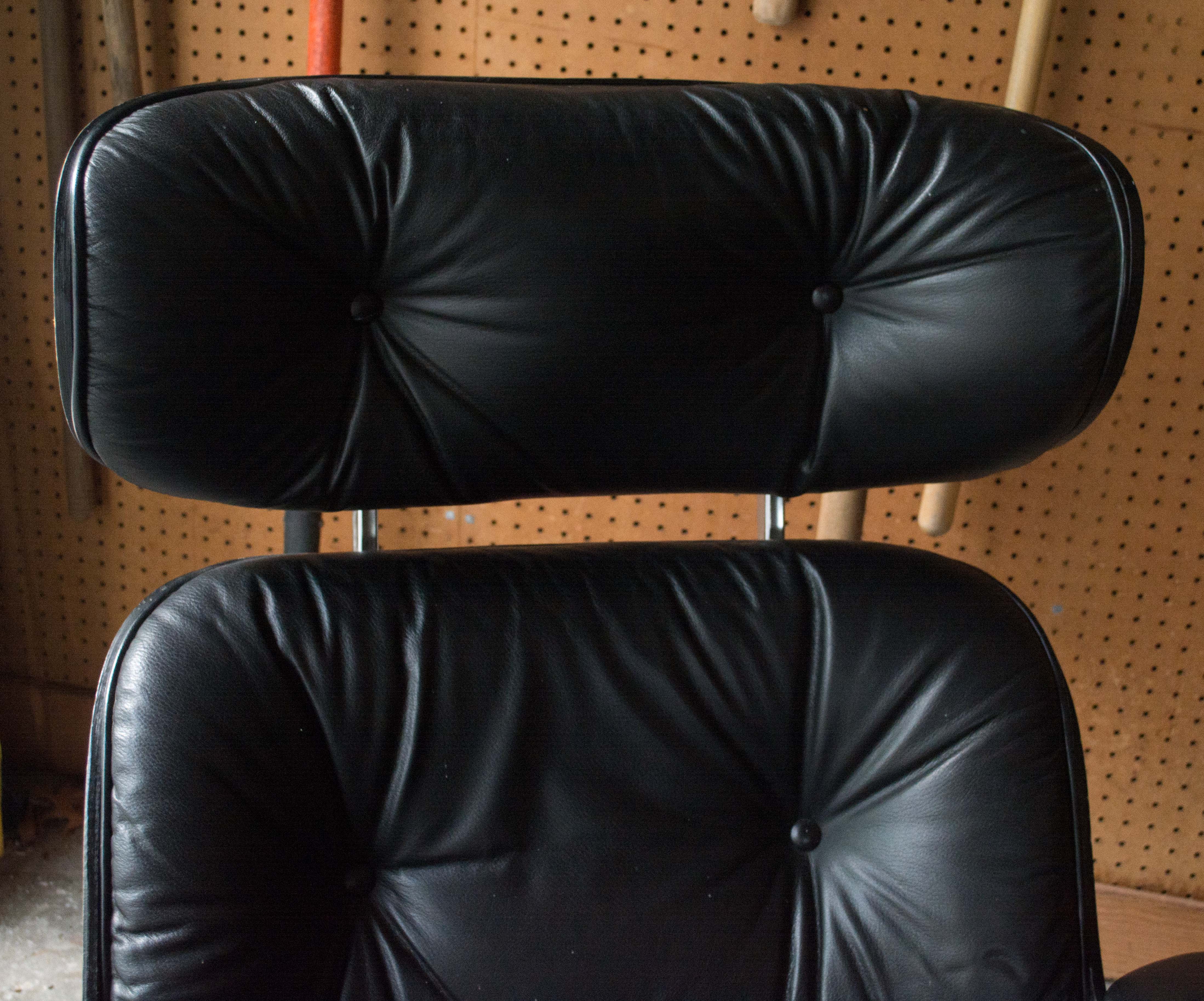 Mid Century Modern Eames Style Chair with Ottoman | EBTH