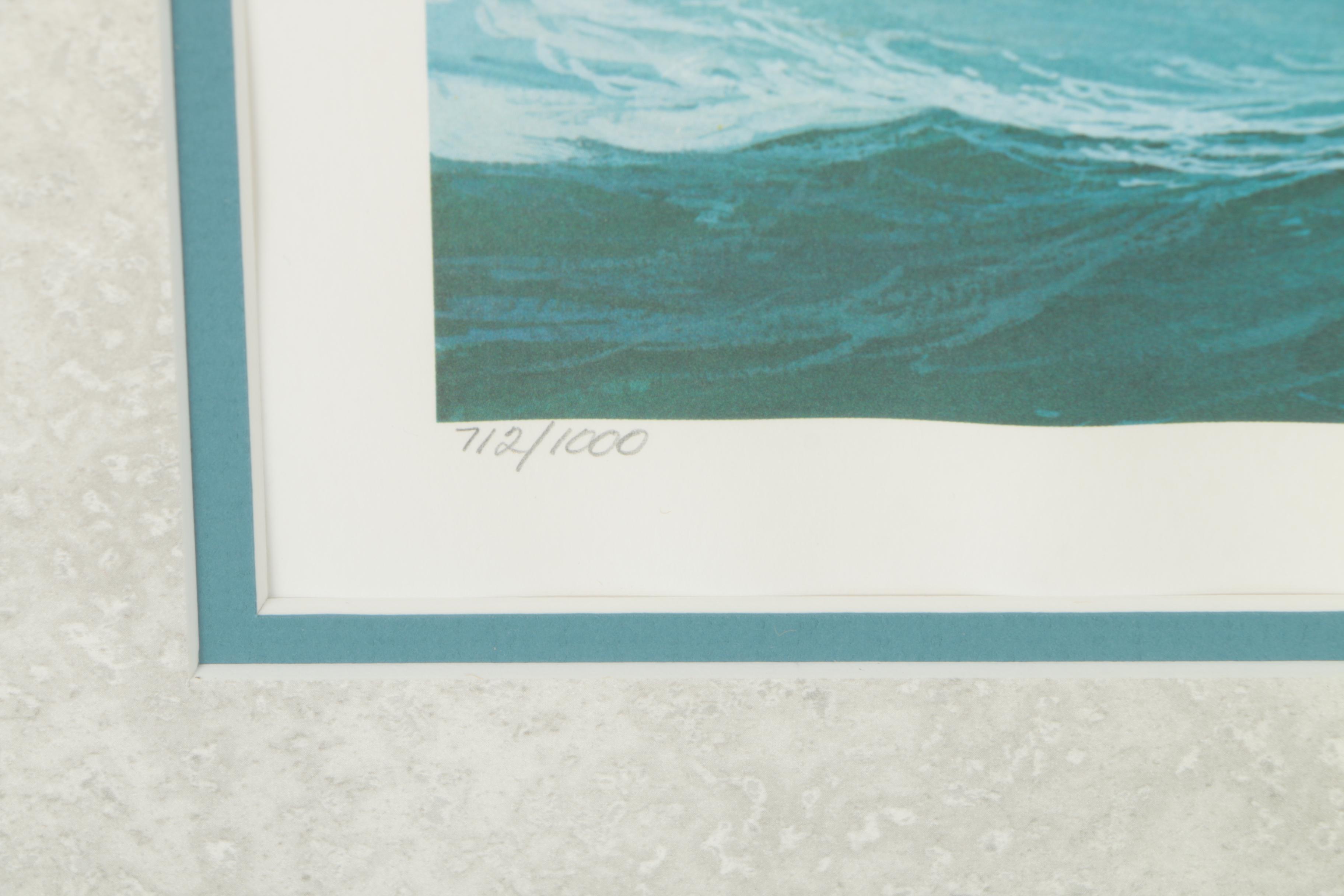 Tom Freeman Limited Edition Offset Lithograph of Ships | EBTH