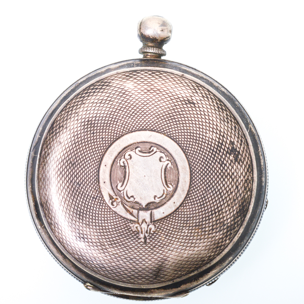 Antique Circa 1885 Billodes Sterling Silver Pocket Watch | EBTH