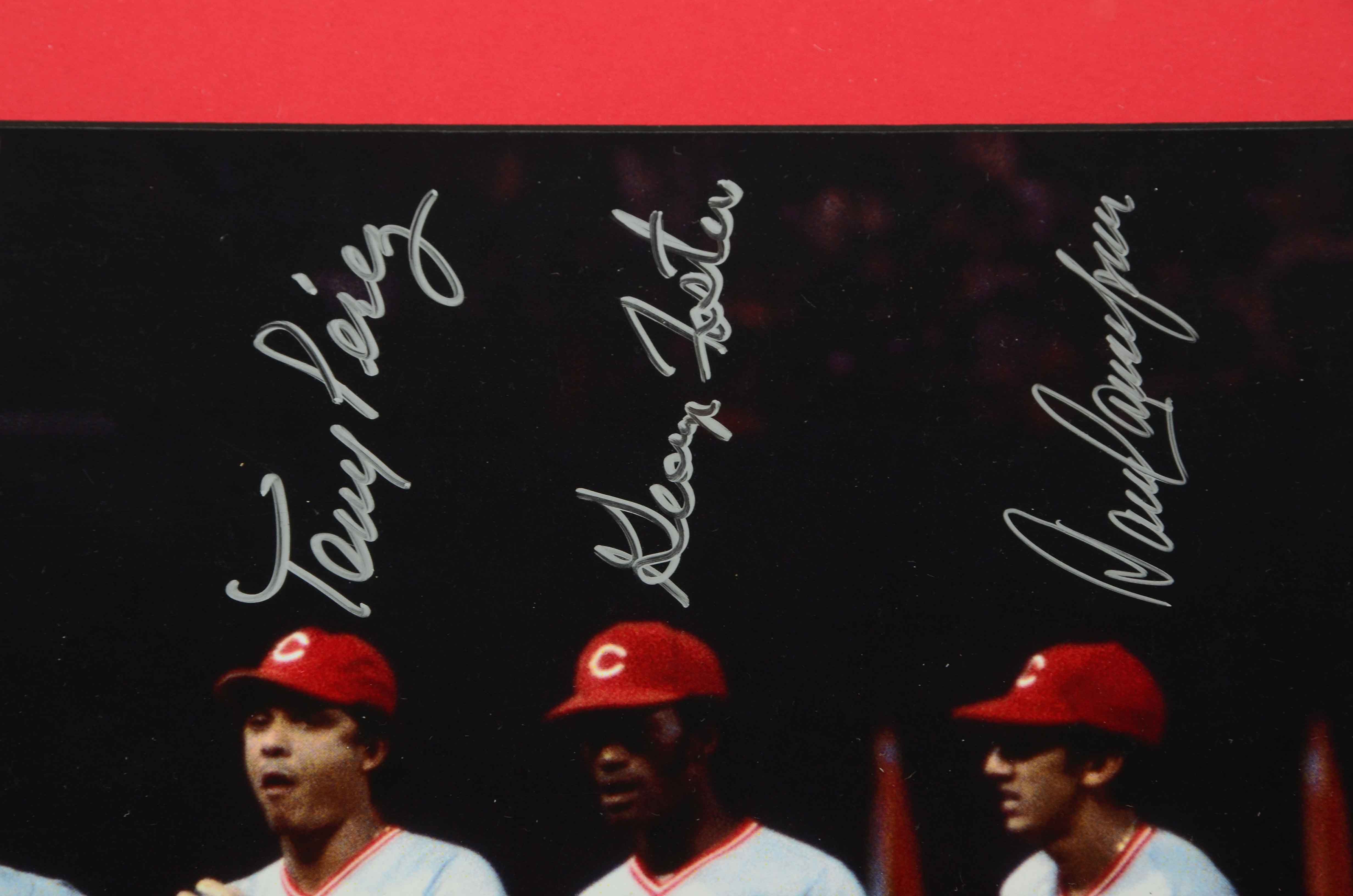 "Great Eight" Signed 1975-1976 Reds Team Framed Photo | EBTH