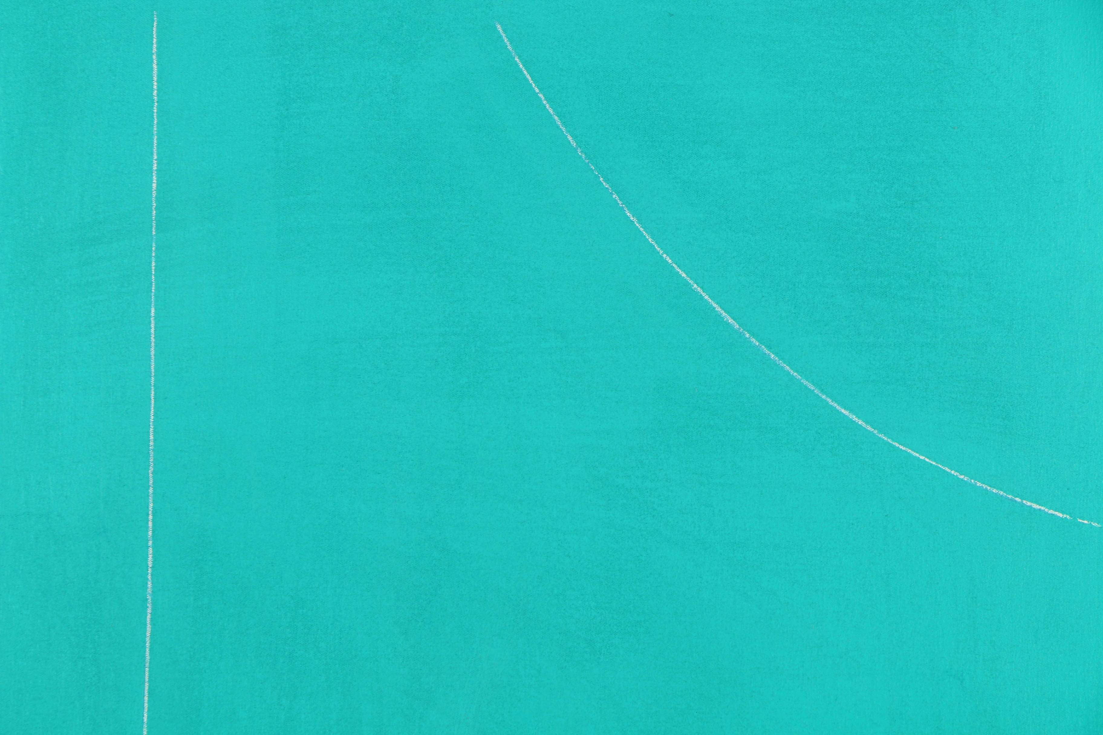 Edwin Ruda Oil Painting "Blue and Green Diptych" | EBTH