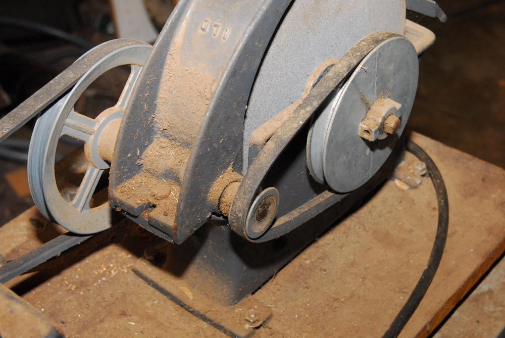 Vintage Dunlap Bench Grinder | EBTH