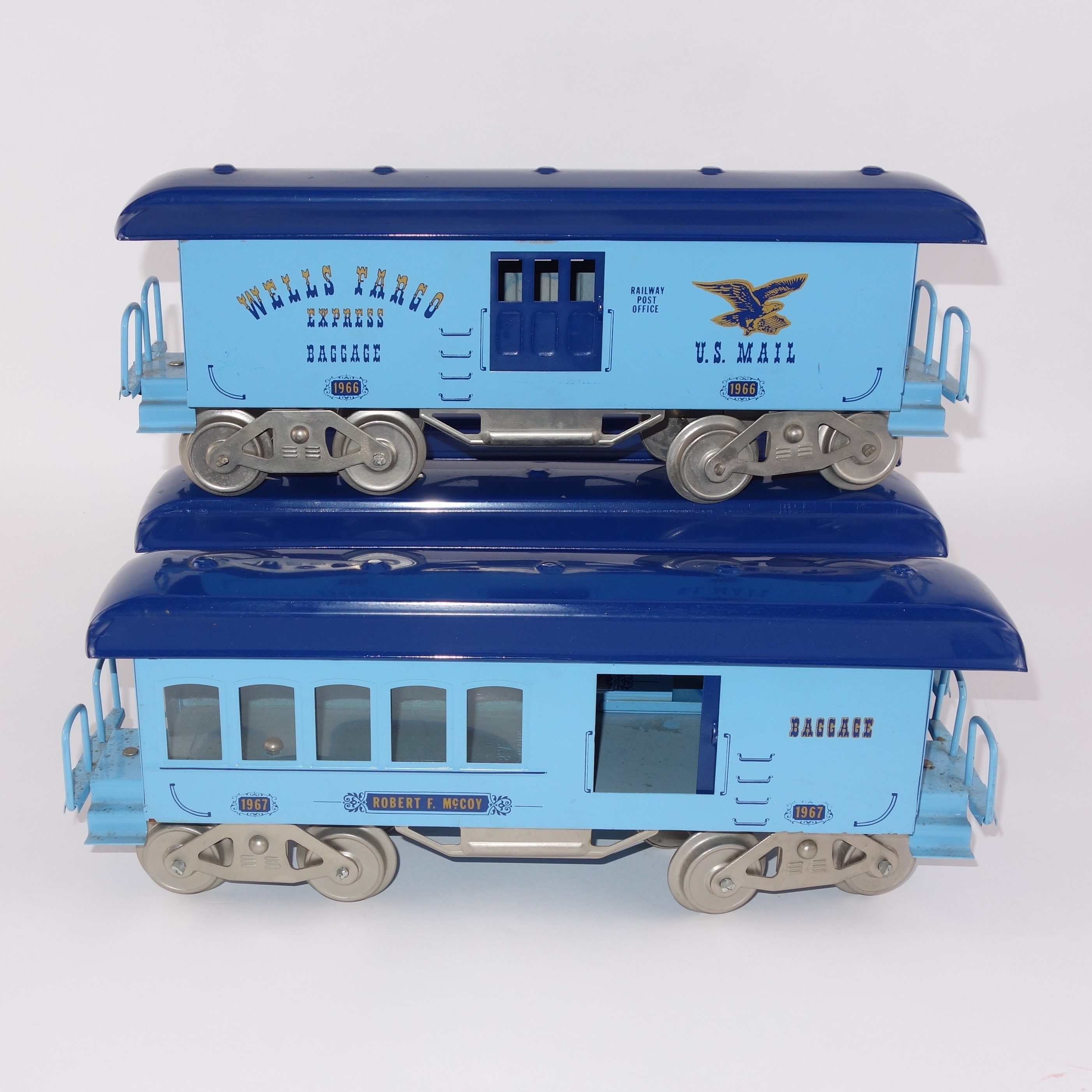 Four McCoy "Wells Fargo" Train Cars | EBTH