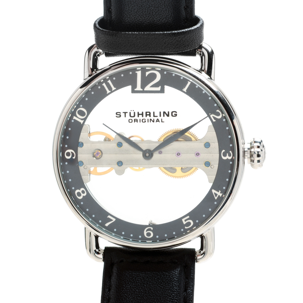 Stührling Original Bridge Watch with See-Through Case | EBTH
