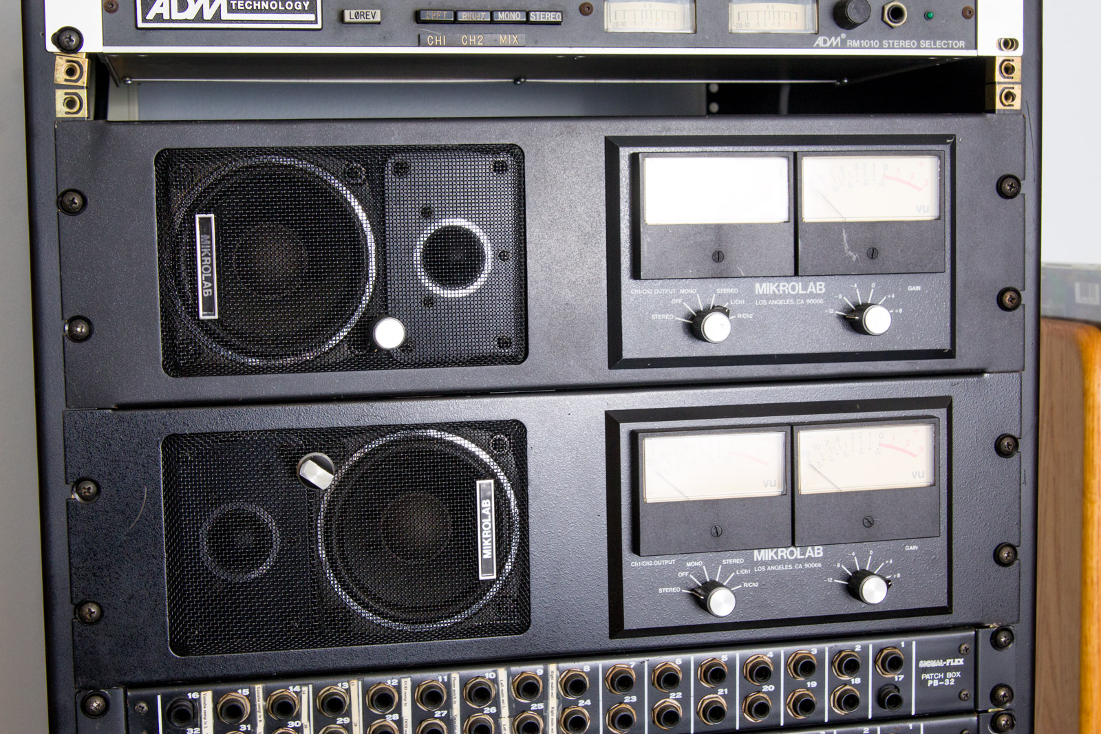 Audio Rack System With Assorted Recording Equipment | EBTH